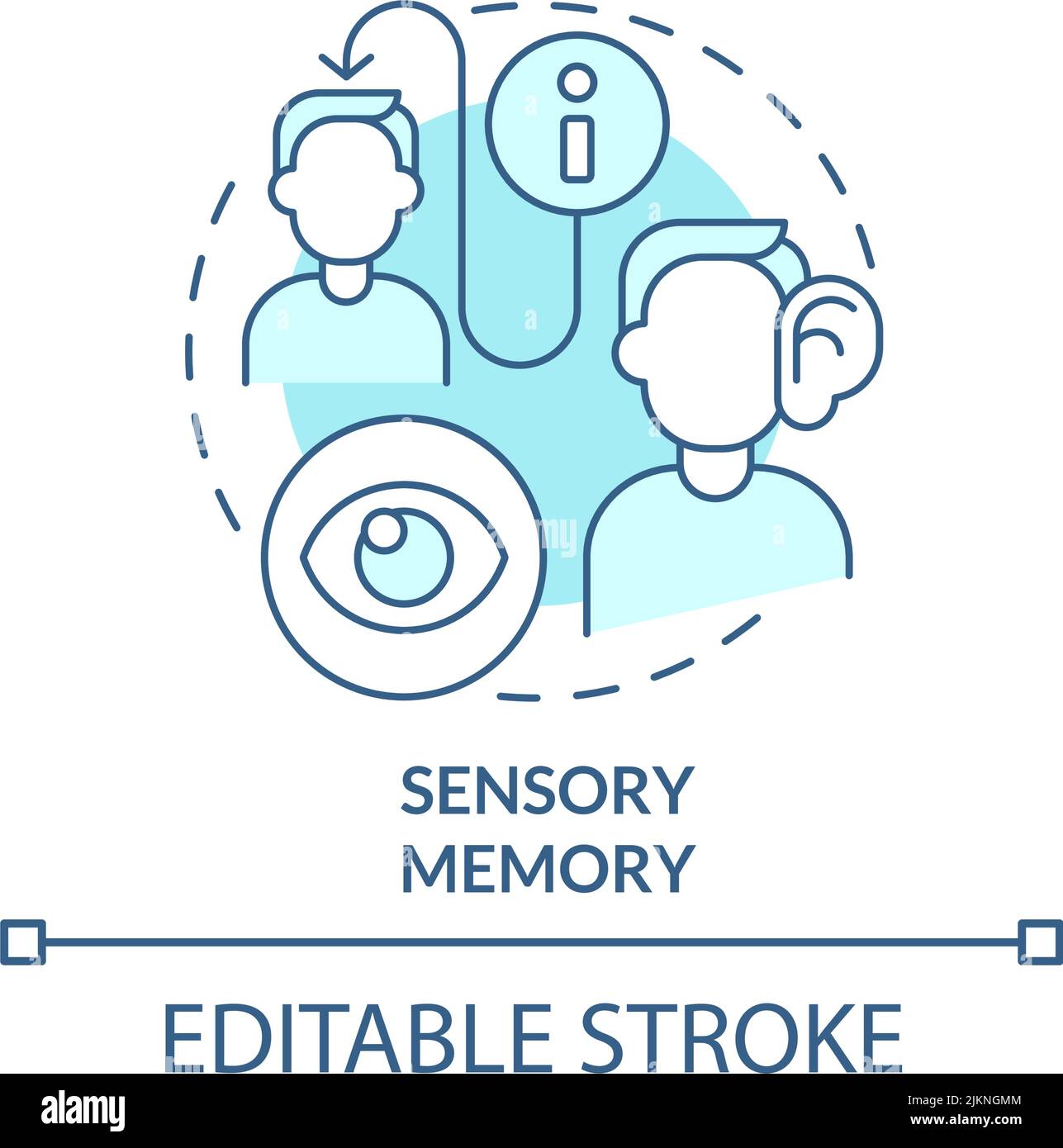 Auditory learning illustration hi-res stock photography and images - Alamy