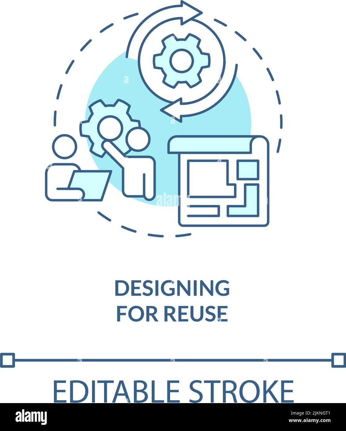 Designing for reuse turquoise concept icon Stock Vector Image & Art - Alamy Designing for reuse turquoise concept icon Stock Vector Image & Art - Alamy