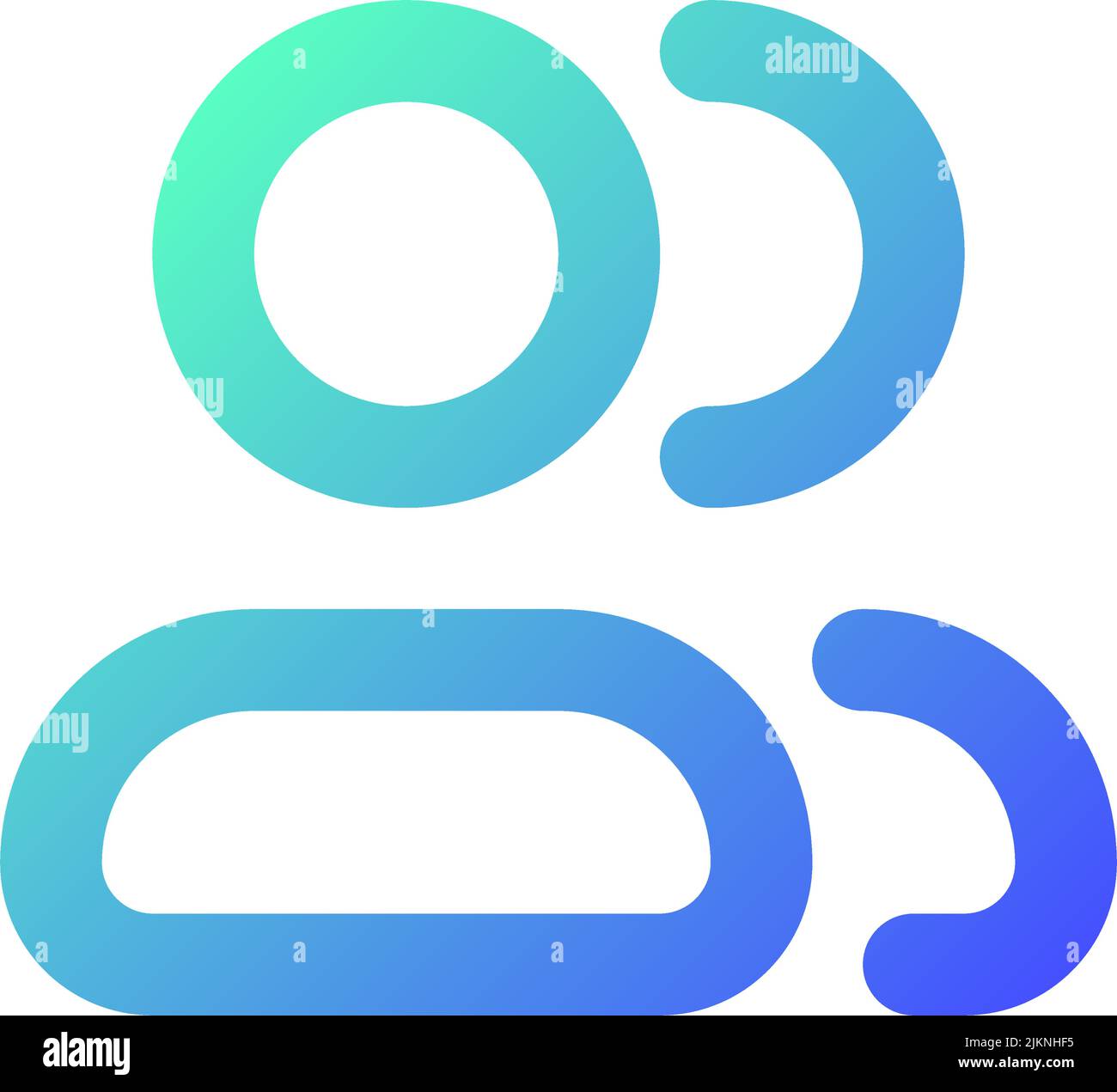 Group of contacts pixel perfect gradient linear ui icon Stock Vector Image & Art - Alamy