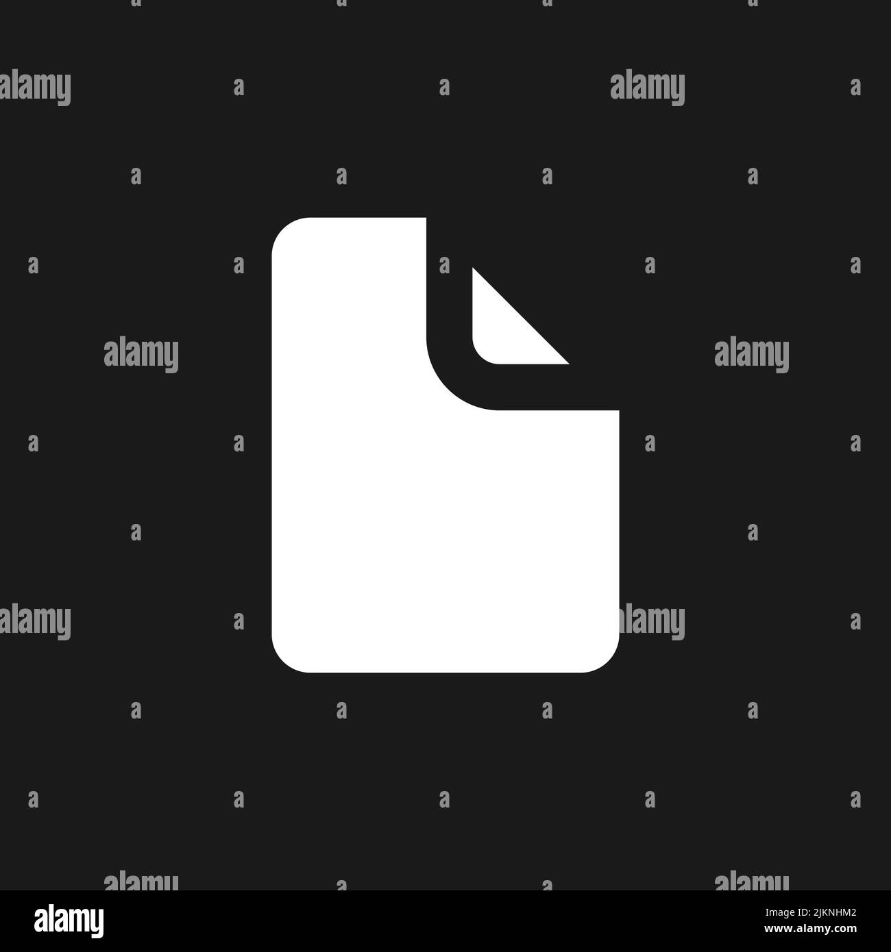 File dark mode glyph ui icon Stock Vector Image & Art - Alamy