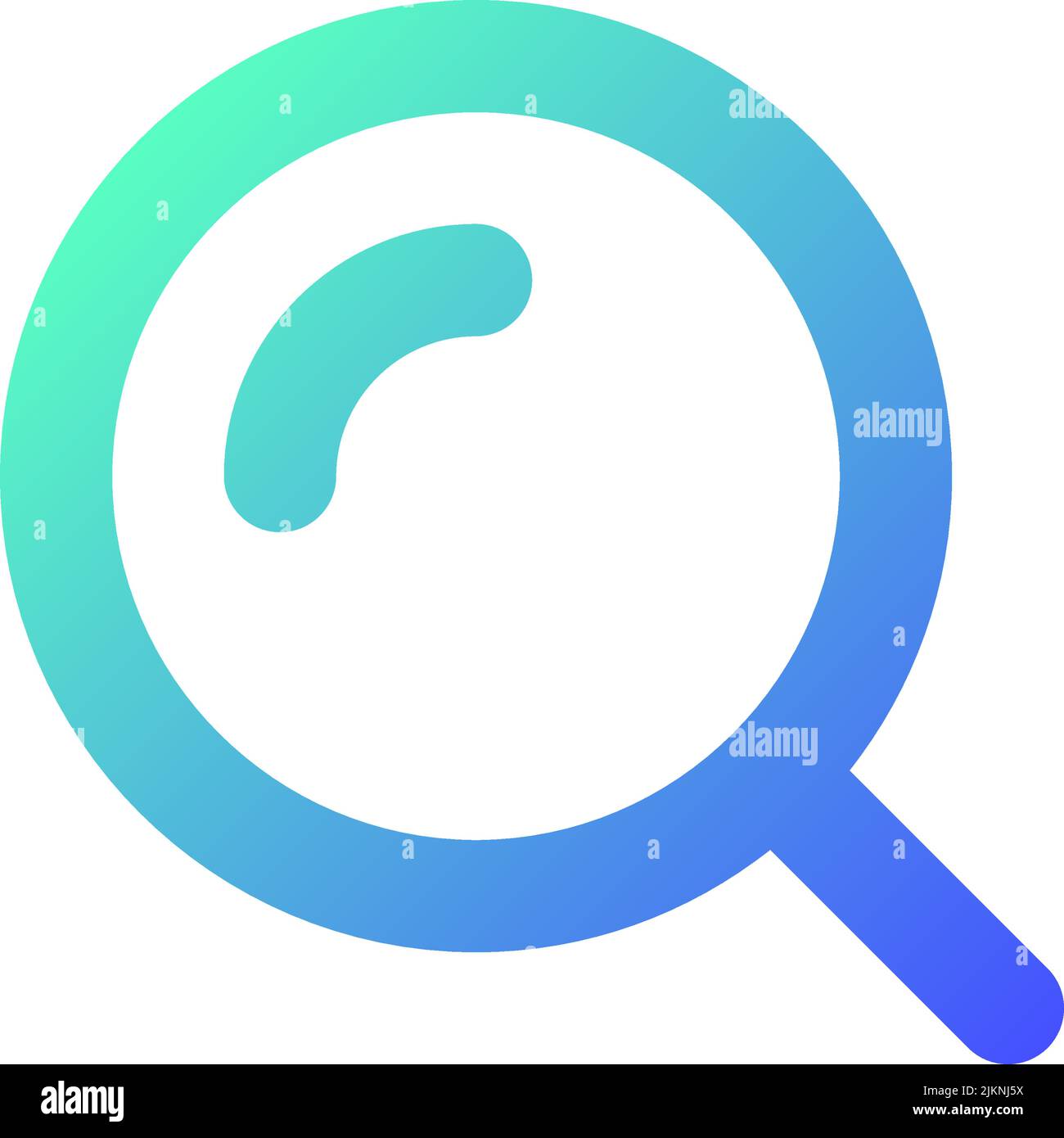 Magnifying glass pixel perfect gradient linear ui icon Stock Vector ... Magnifying glass pixel perfect gradient linear ui icon Stock Vector ...