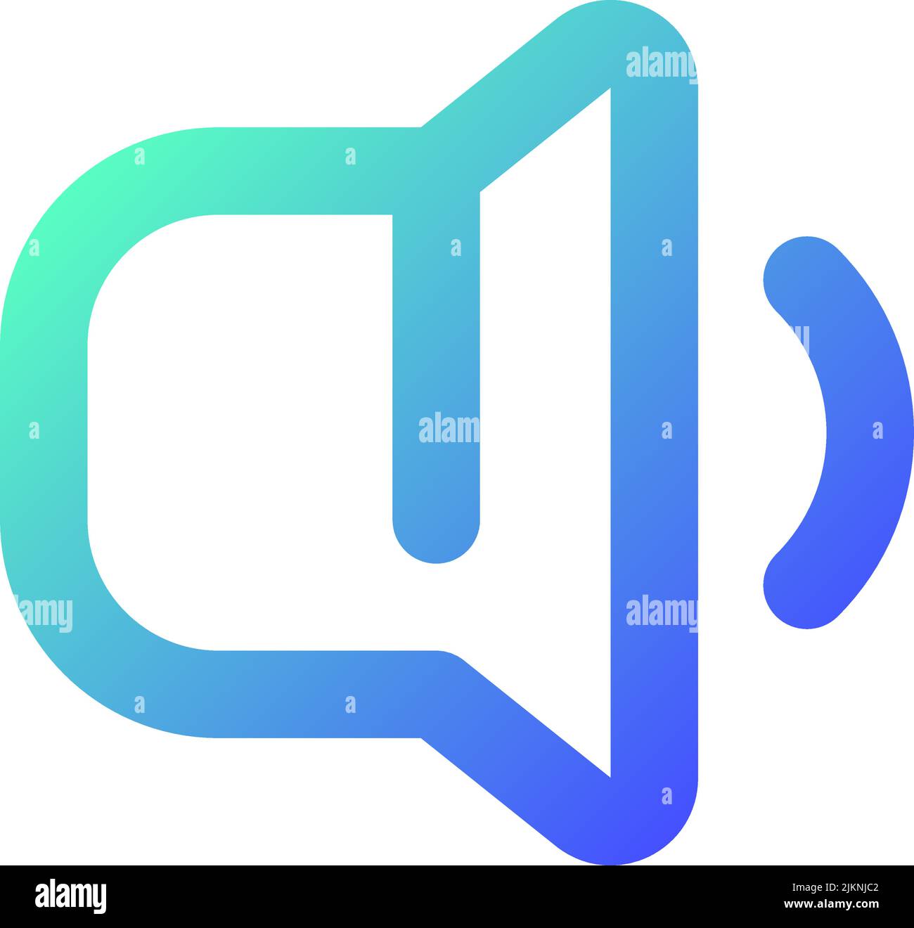Change ringer volume pixel perfect gradient linear ui icon Stock Vector Image & Art - Alamy