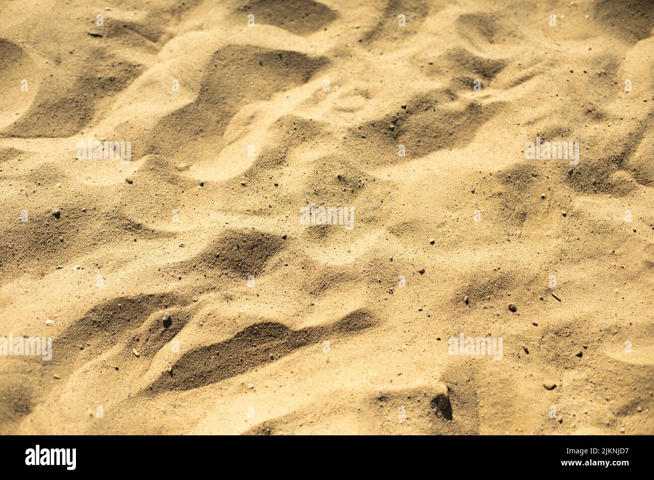 Yellow sand on beach. Texture of sand. Summer background. Details of ...