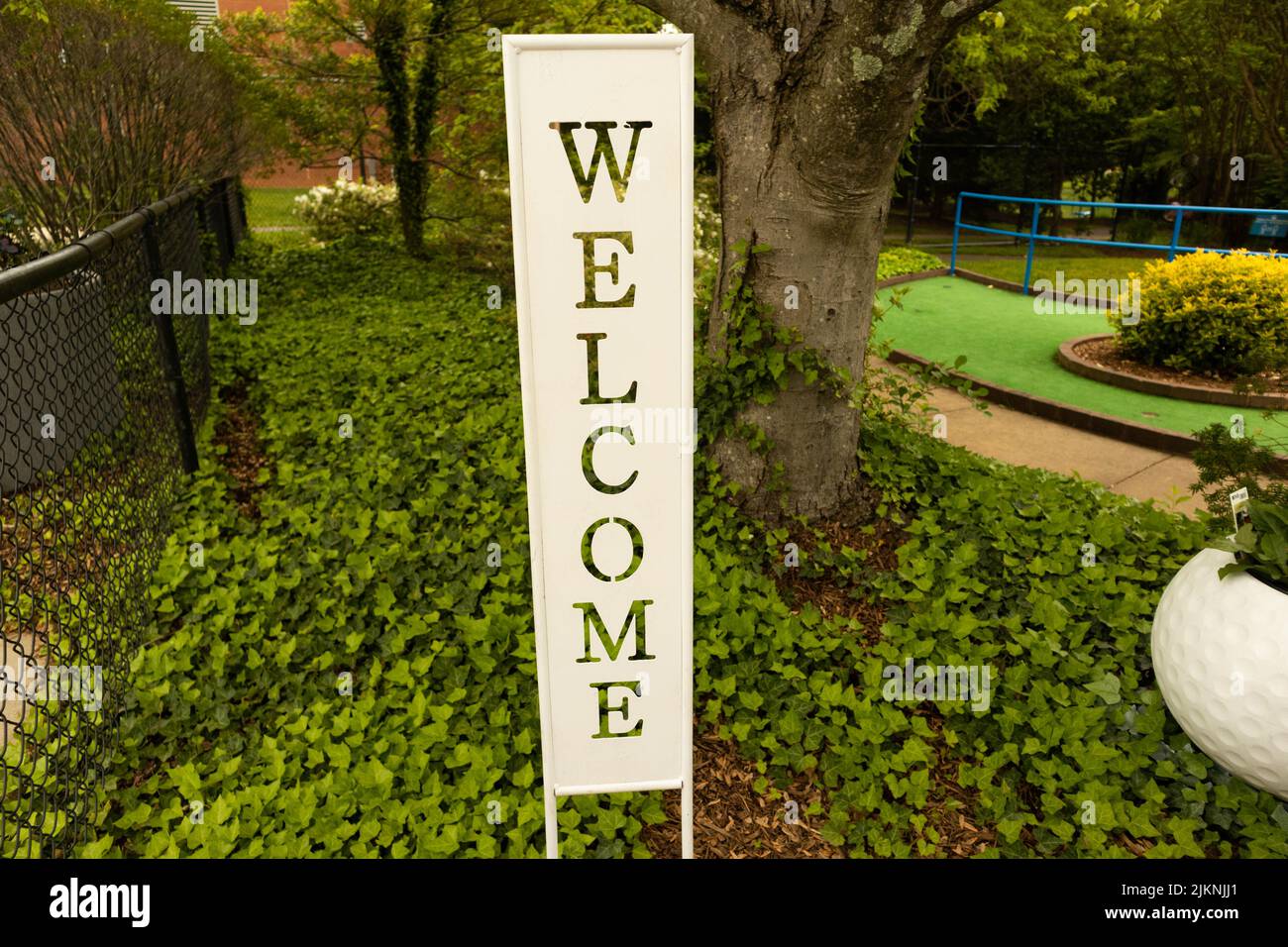 Park welcome message hi-res stock photography and images - Alamy