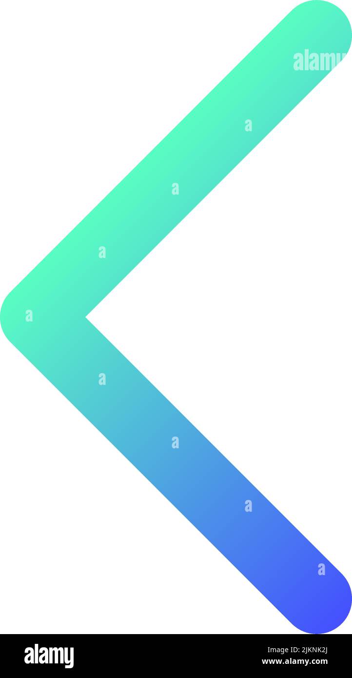 Left arrow pixel perfect gradient linear ui icon Stock Vector Image ... Left arrow pixel perfect gradient linear ui icon Stock Vector Image ...