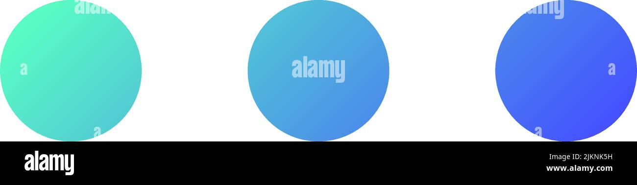 Three horizontal dots menu pixel perfect gradient linear ui icon Stock Vector Image & Art - Alamy