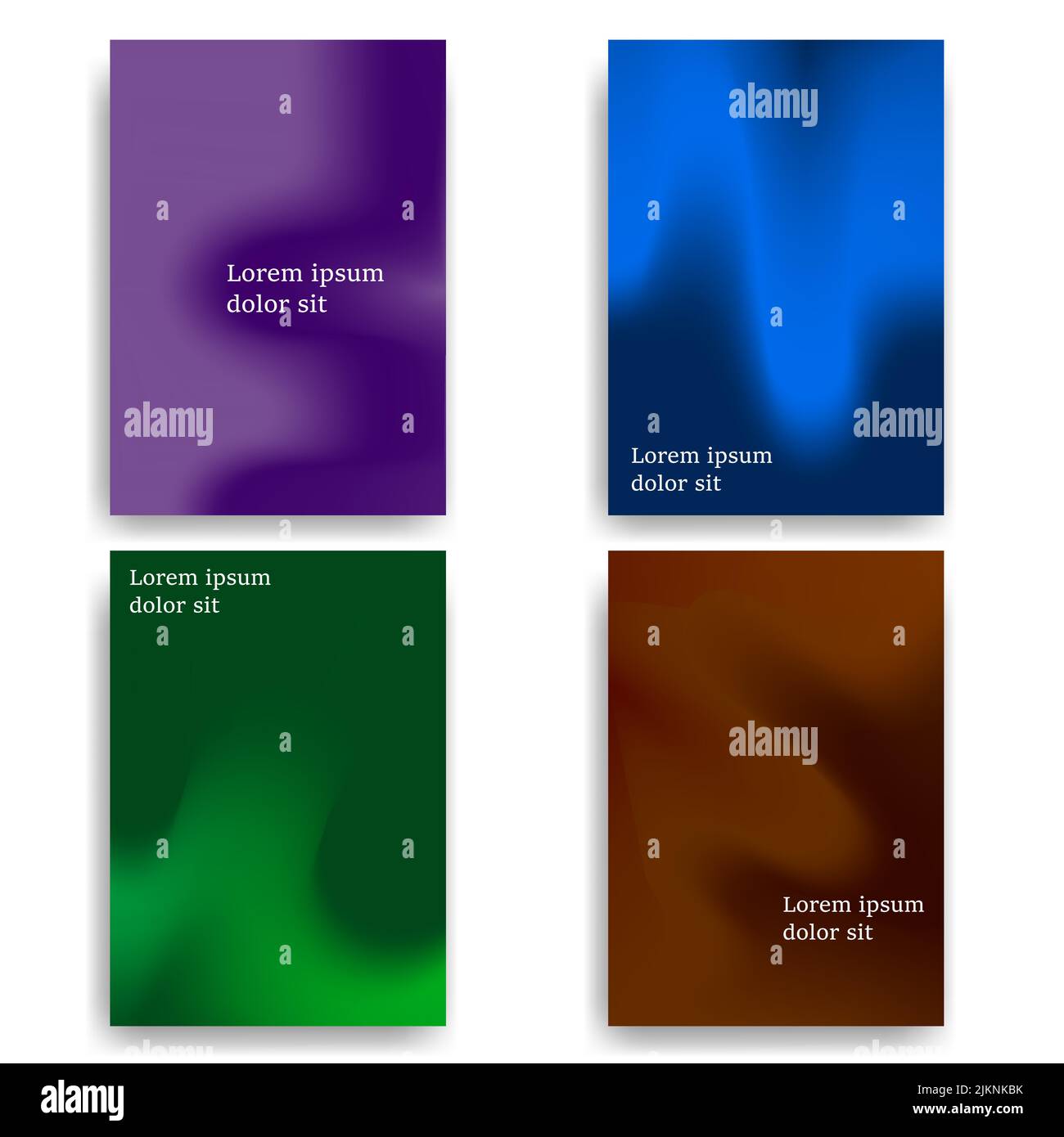 gradient mesh brochure colors Stock Vector Image & Art - Alamy