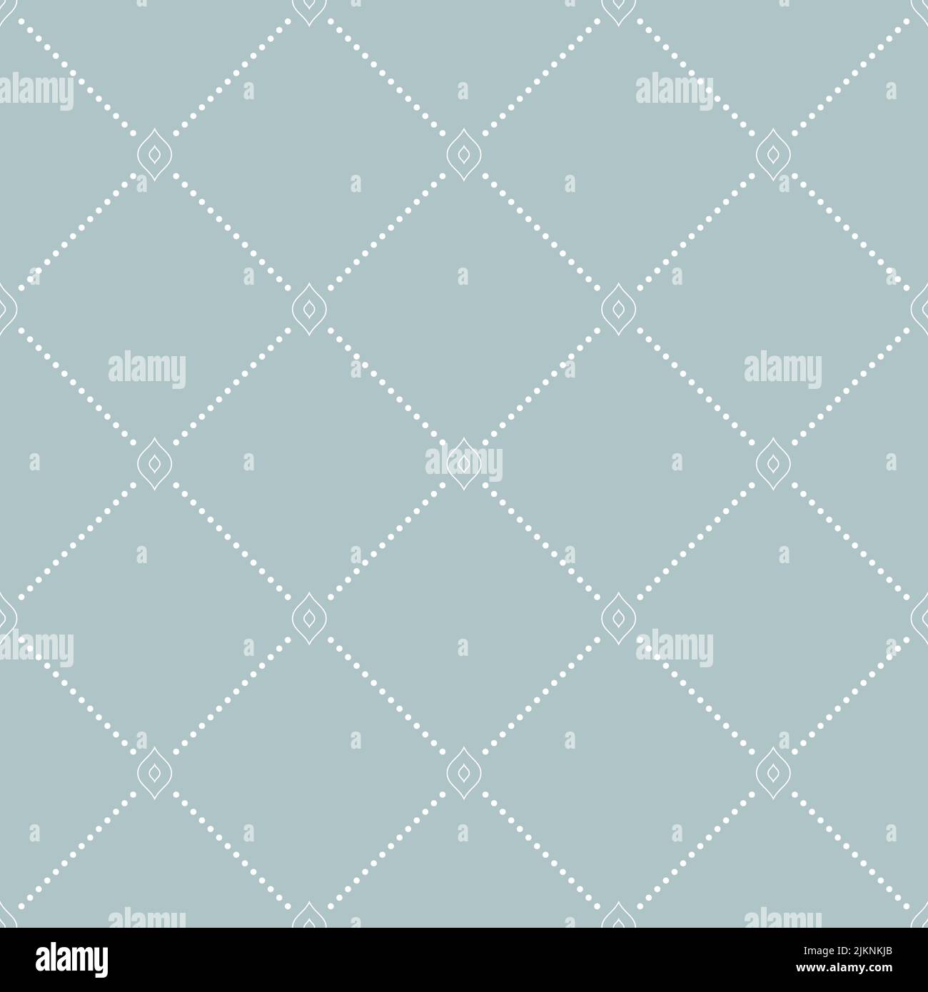Geometric dotted vector pattern. Seamless abstract dotted light blue ...