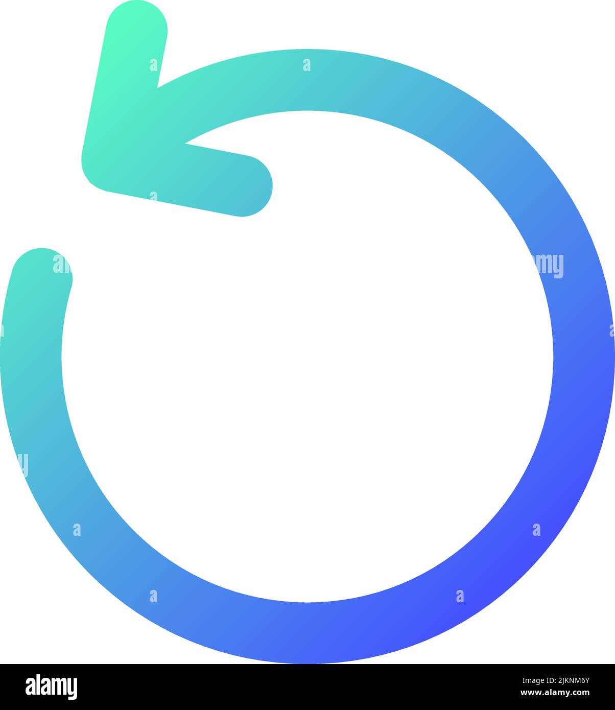 Turn pixel perfect gradient linear ui icon Stock Vector Image & Art - Alamy