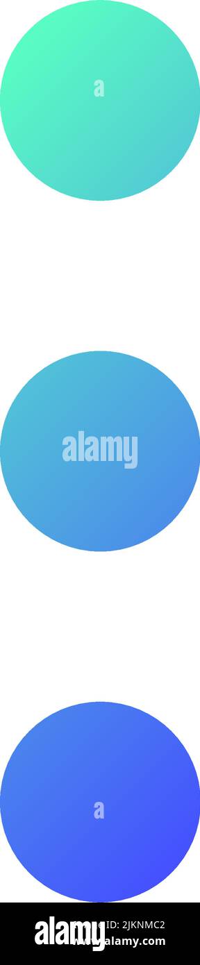 Three vertical dots menu pixel perfect gradient linear ui icon Stock Vector Image & Art - Alamy