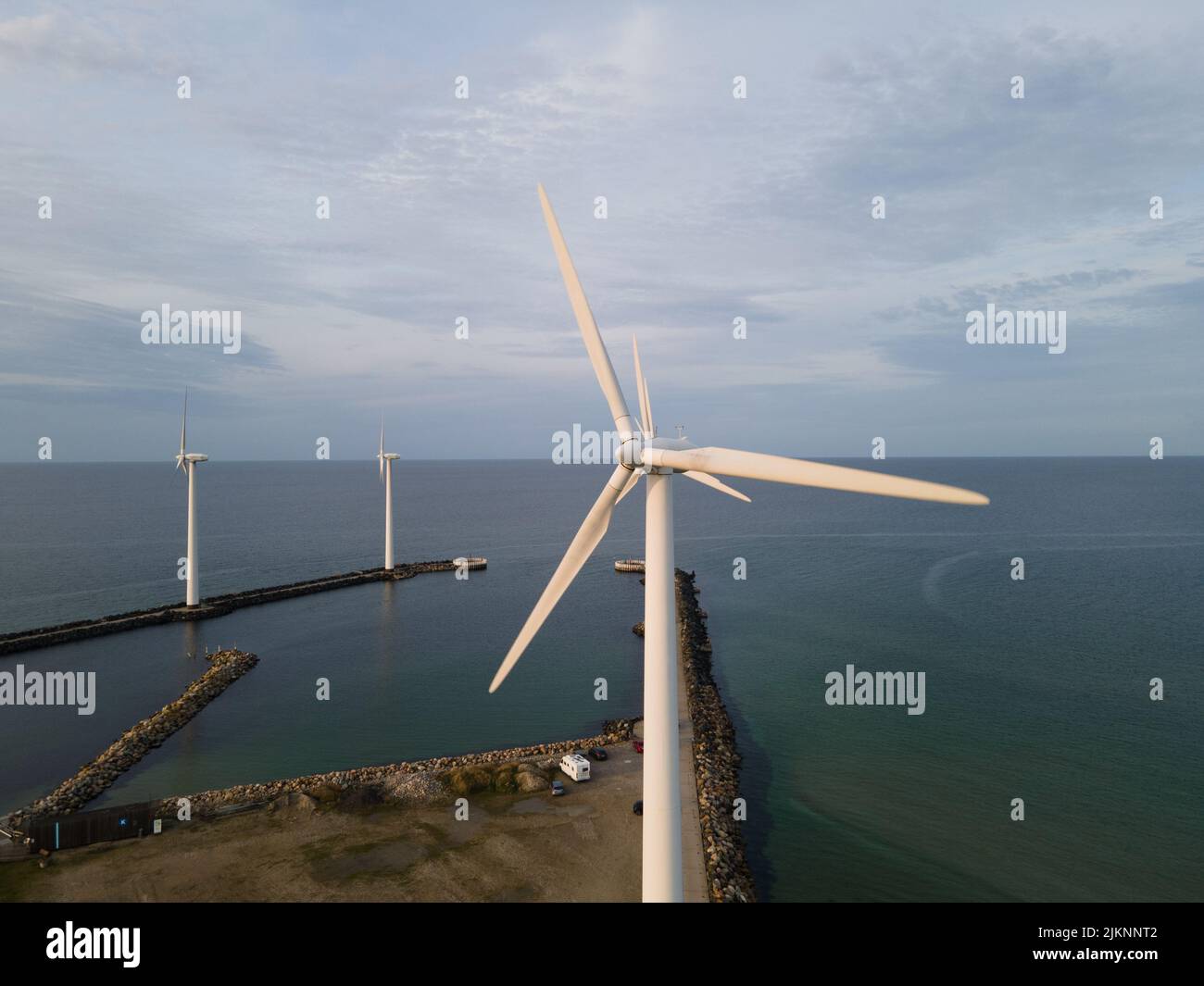 Windmills denmark hi-res stock photography and images - Alamy