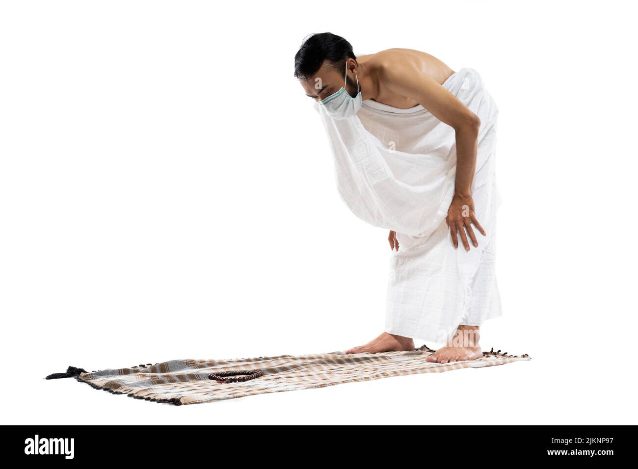 Eid al adha people praying Cut Out Stock Images & Pictures - Alamy