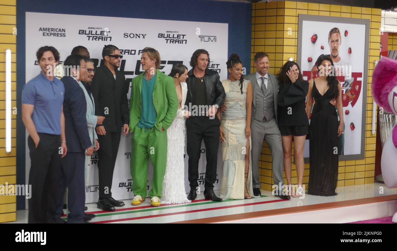 Los Angeles, California, USA 1st August 2022 Actor Logan Lerman, Singer ...