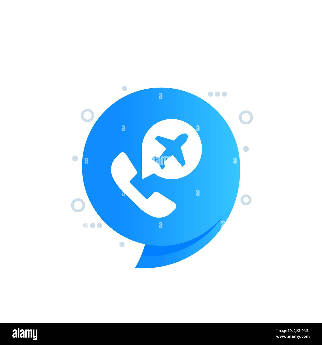 roaming call icon with a phone, vector design Stock Vector Image & Art ...