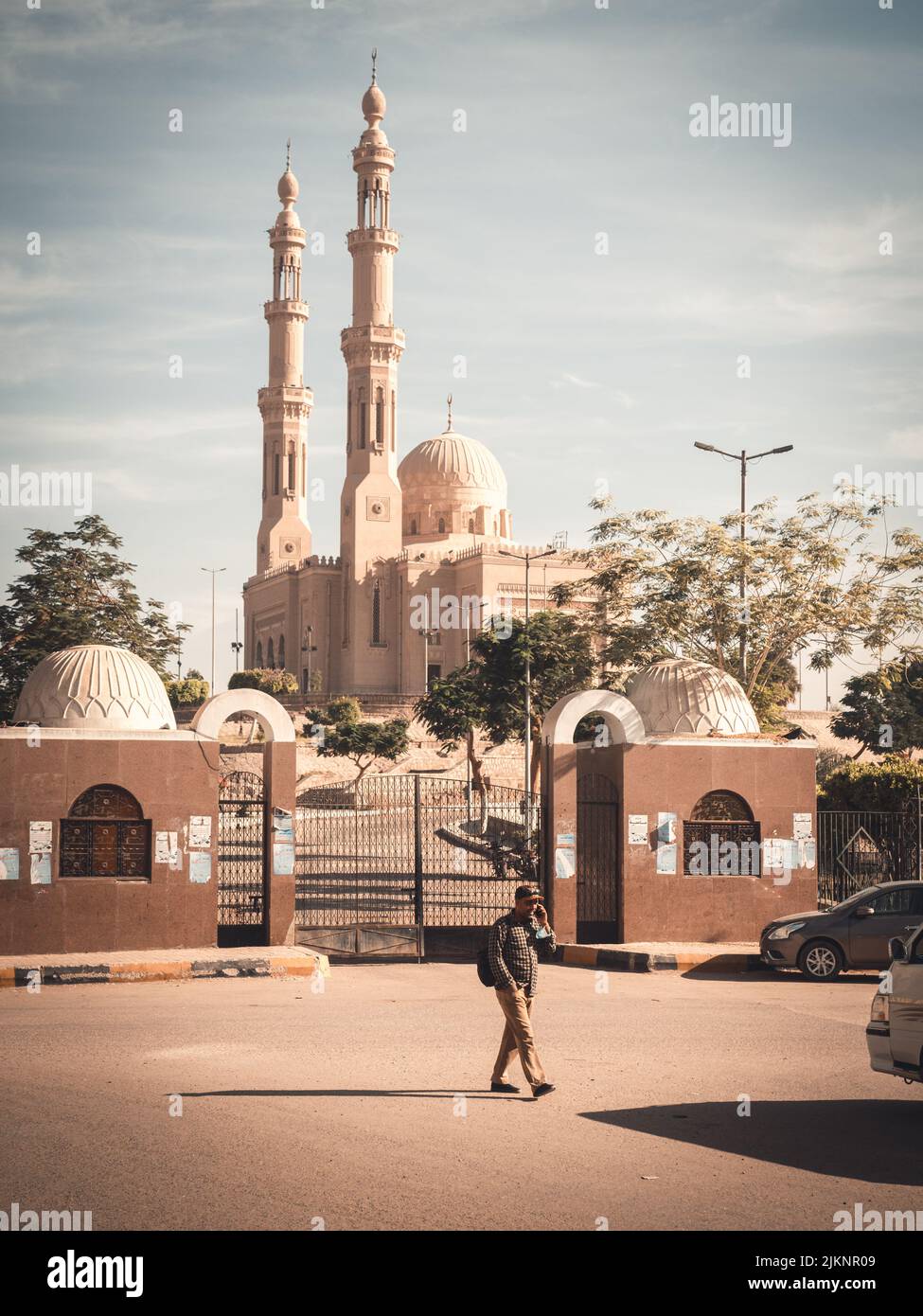 A street photo in Aswan with a lot of local people Stock Photo - Alamy