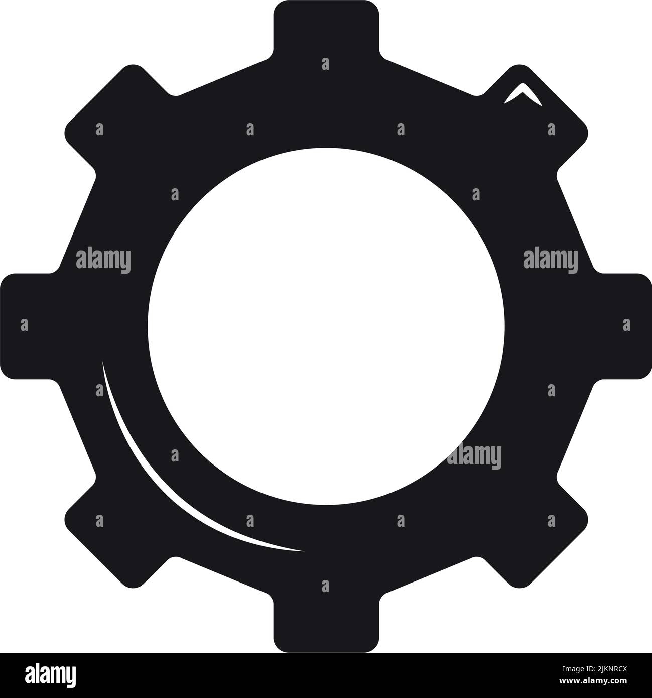 gear wheel icon Stock Vector Image & Art - Alamy