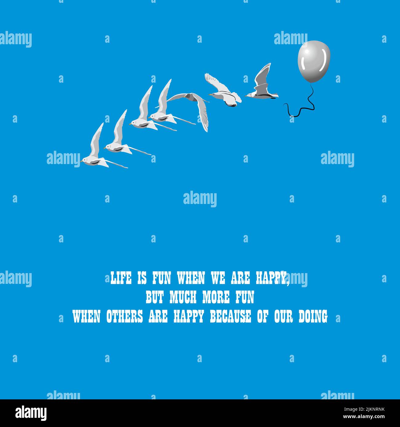 Words of wisdom with an illustration background Stock Vector Image ...