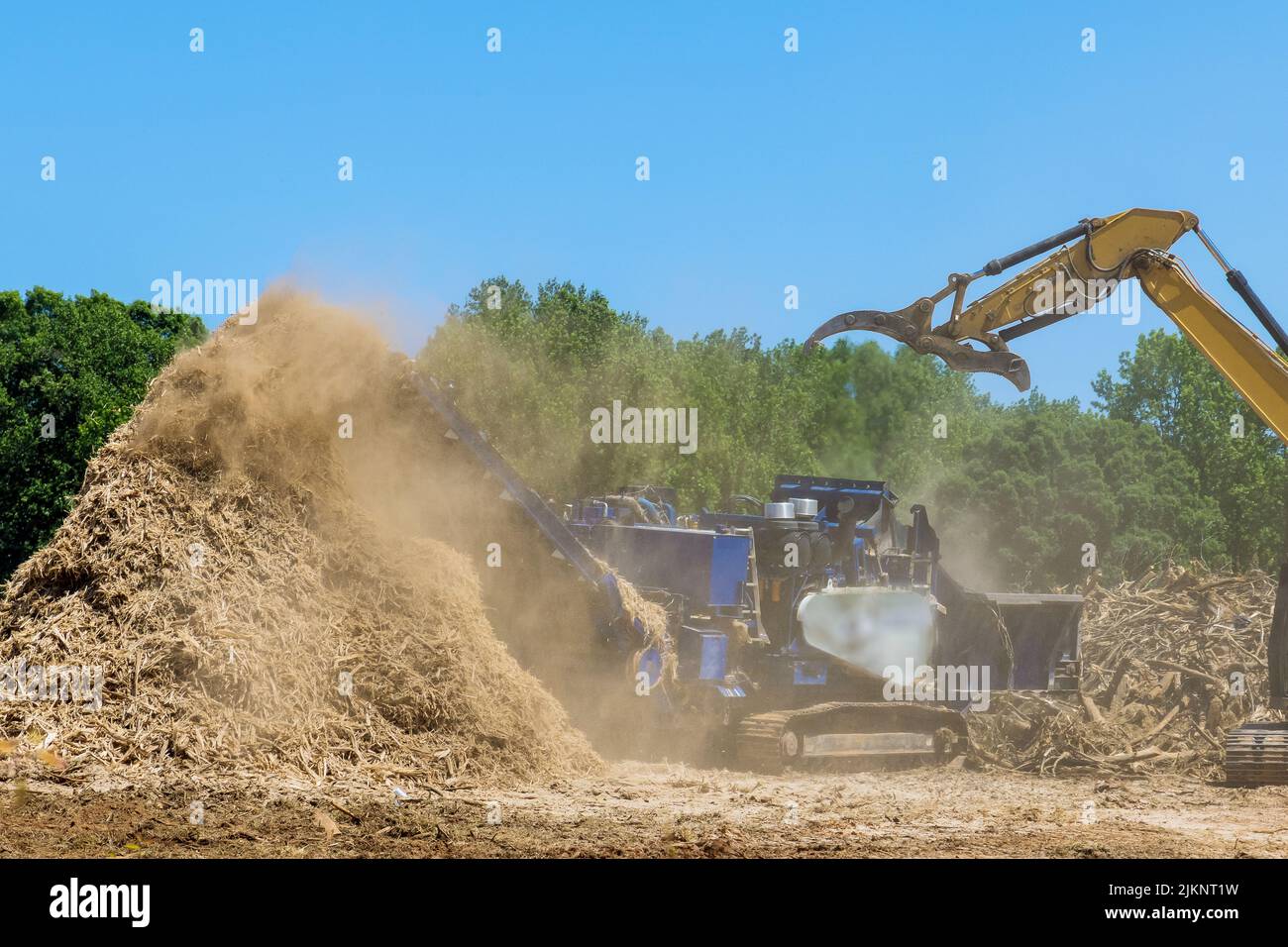 Stump grinding machine hi-res stock photography and images - Alamy