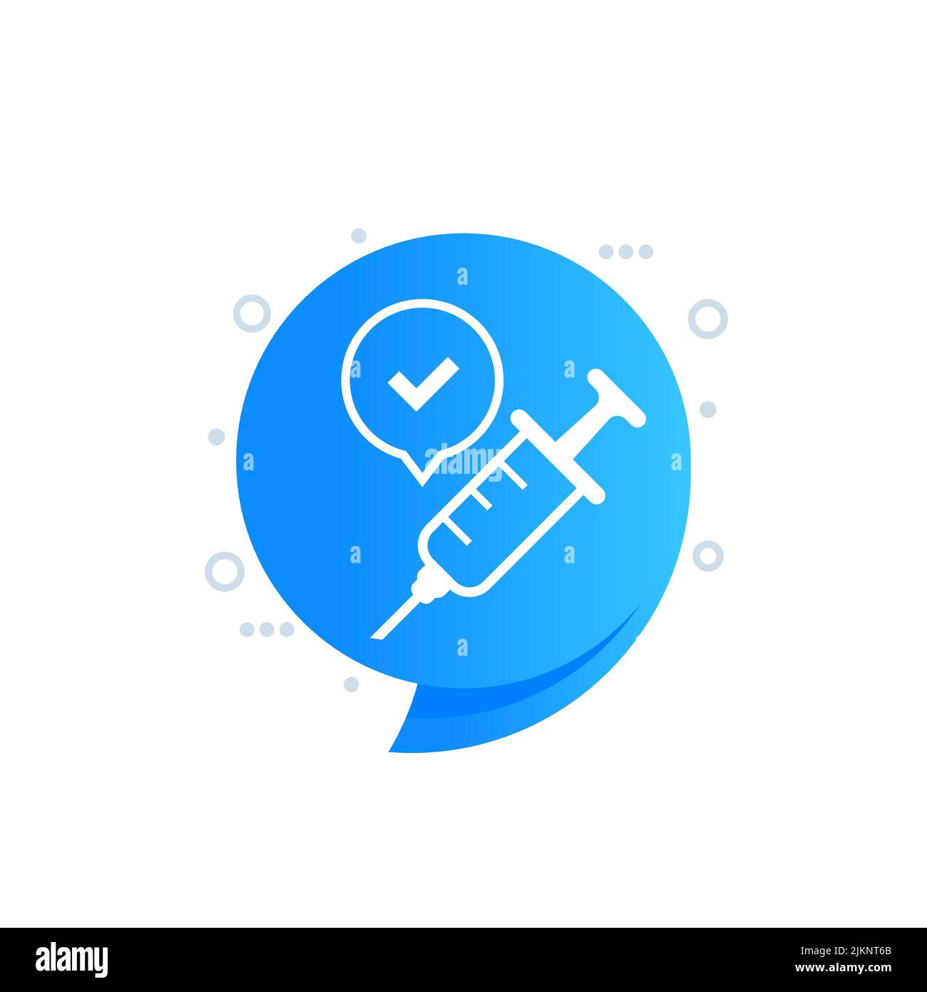 Vaccination complete Stock Vector Images - Alamy