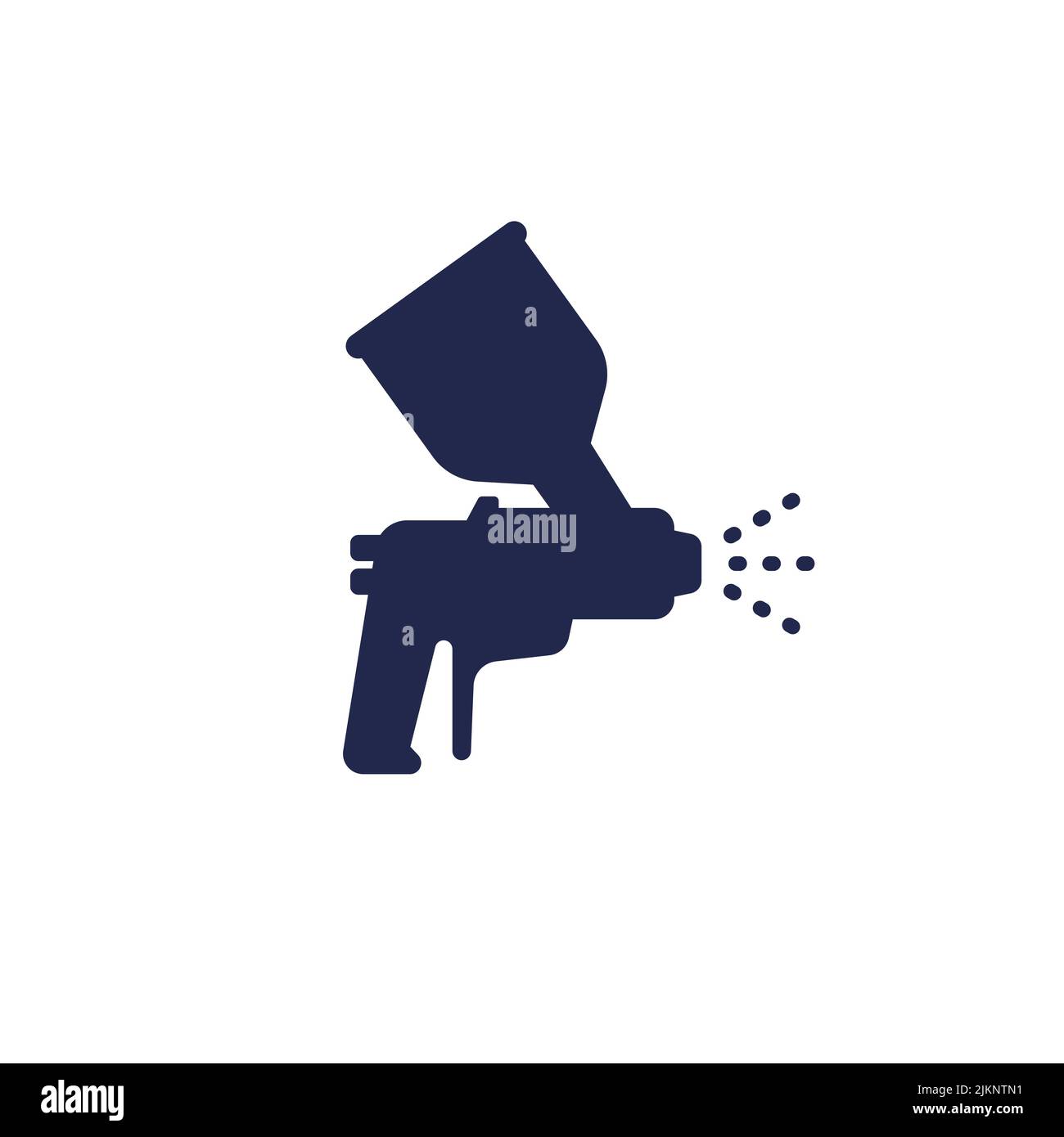 Gun paint pistol icon Cut Out Stock Images & Pictures - Alamy