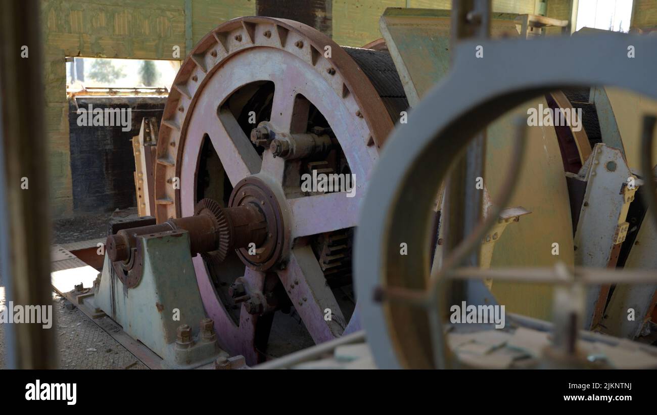 Old factory machinery hi-res stock photography and images - Alamy