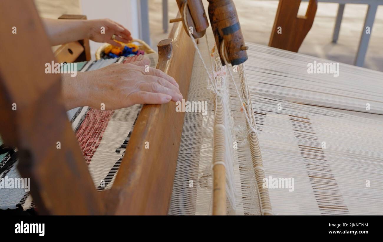 Carpet weaving machine hi-res stock photography and images - Alamy