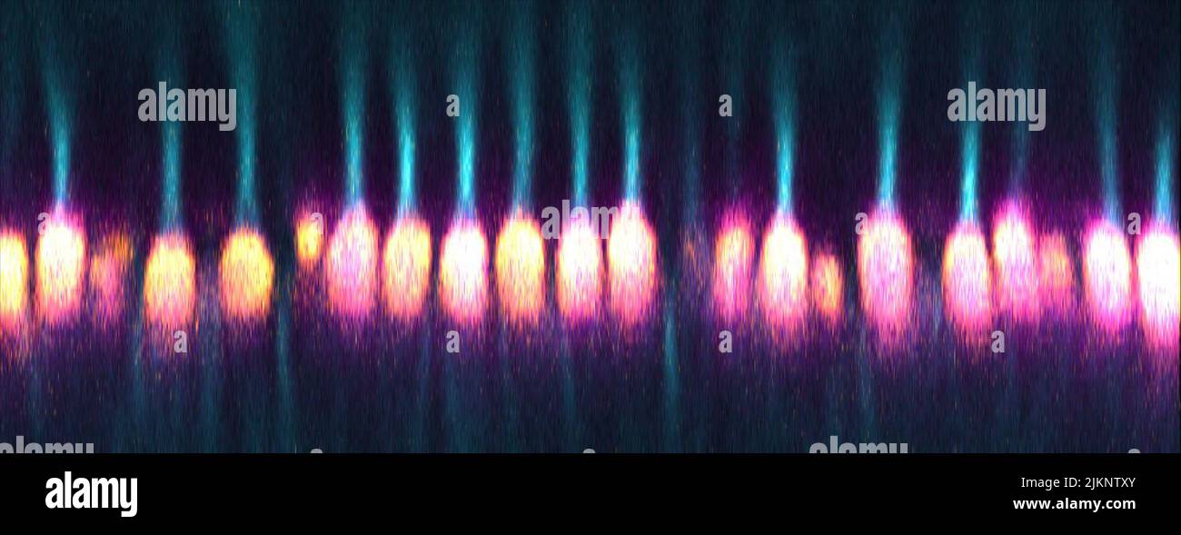 Mitochondria in cone cells, confocal light micrograph Stock Photo - Alamy