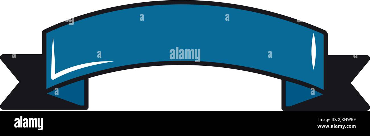 blue ribbon icon Stock Vector Image & Art - Alamy