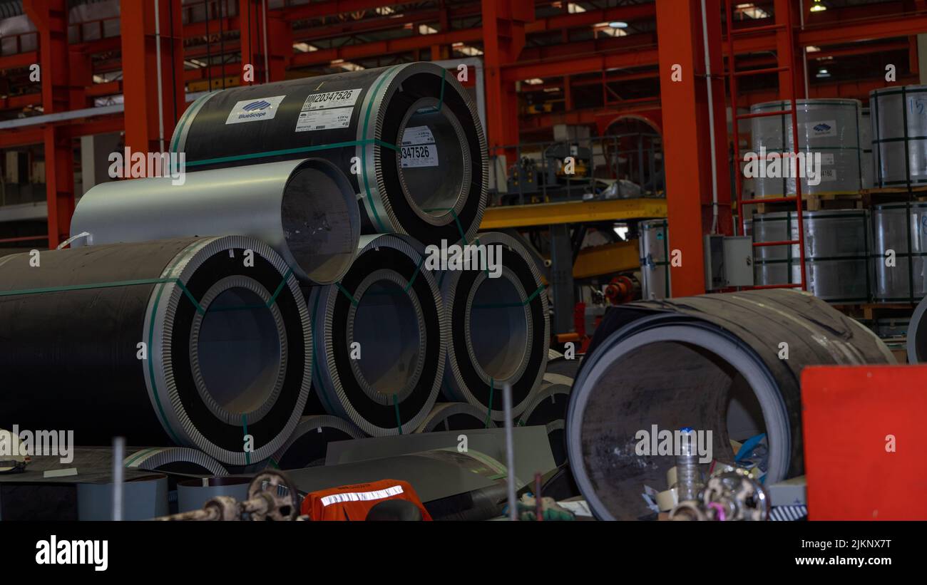 Rolls of galvanized steel sheet Scrap material stainless rolls ...