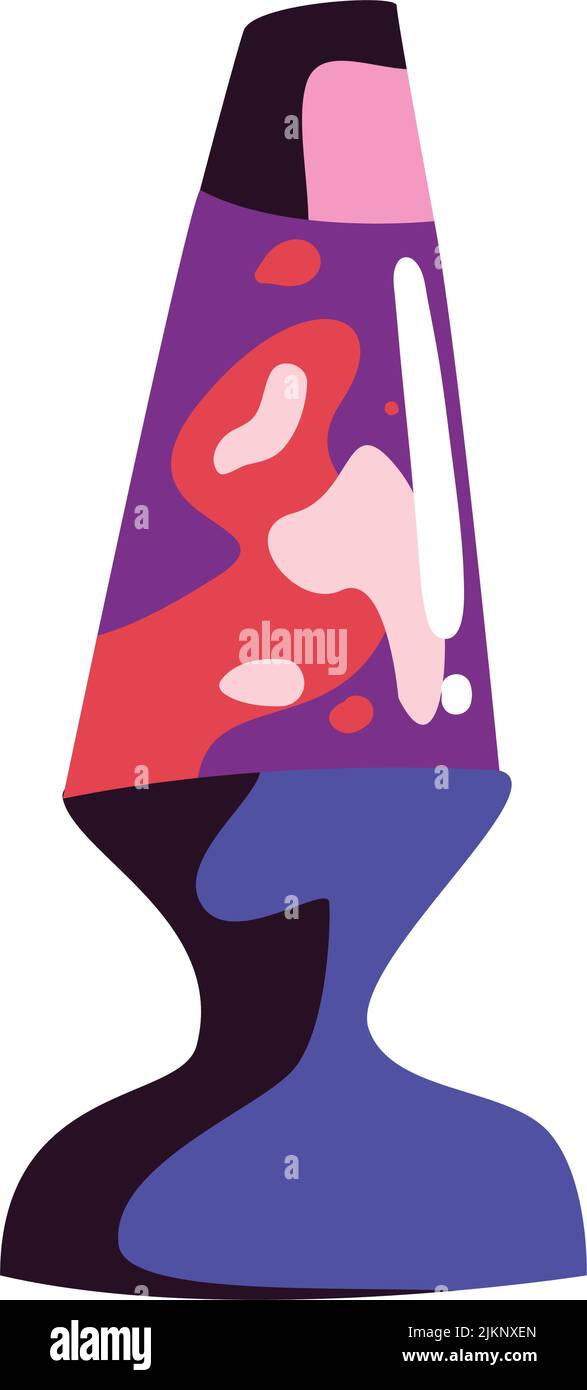 flat lava lamp Stock Vector Image & Art - Alamy