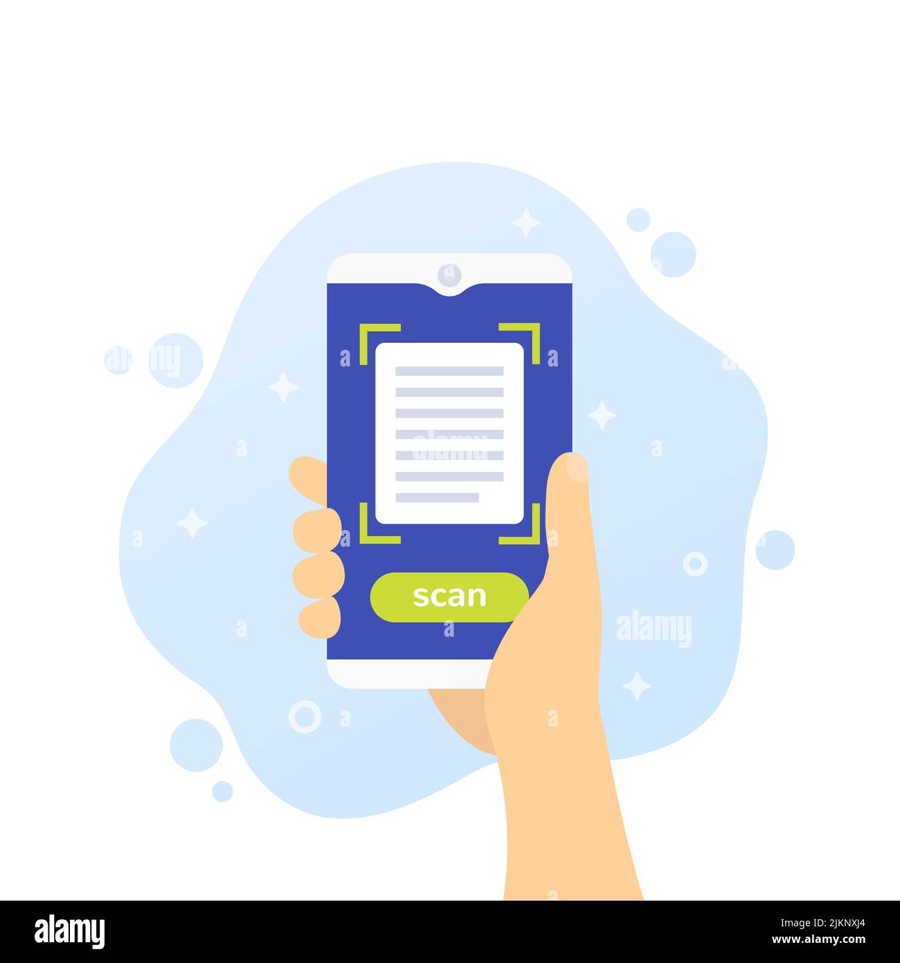 Scan document icon in Cut Out Stock Images & Pictures - Alamy