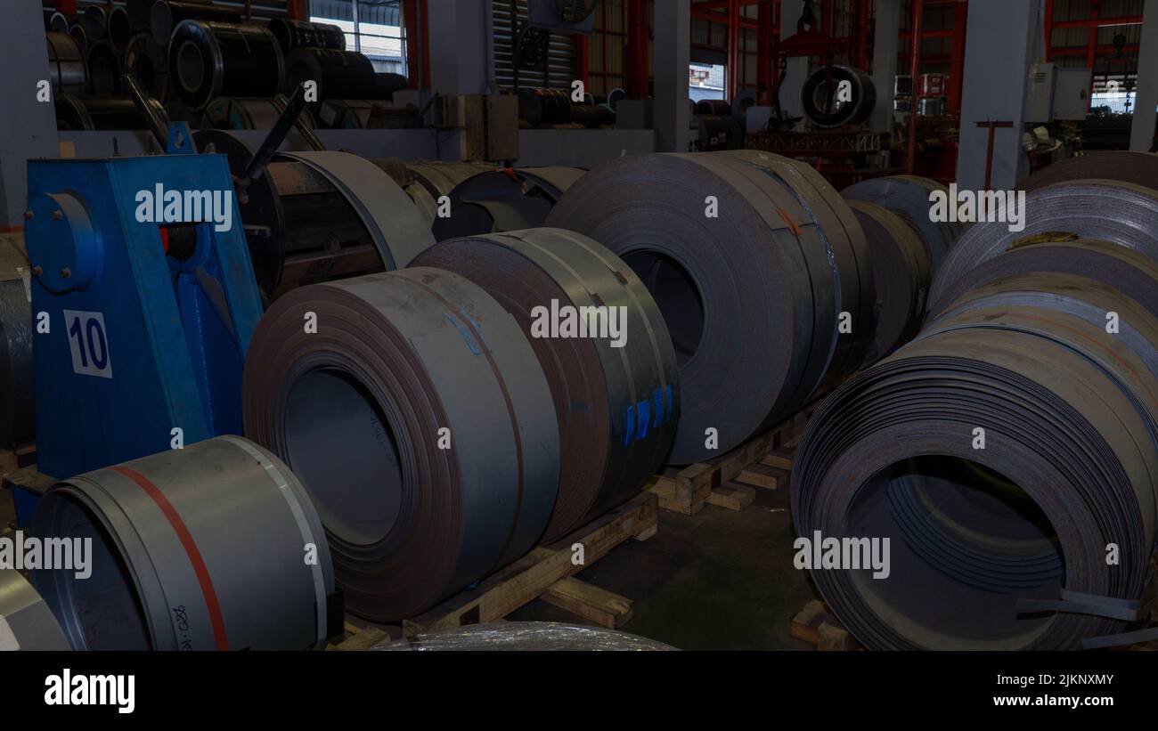 Rolls of galvanized steel sheet Scrap material stainless rolls ...