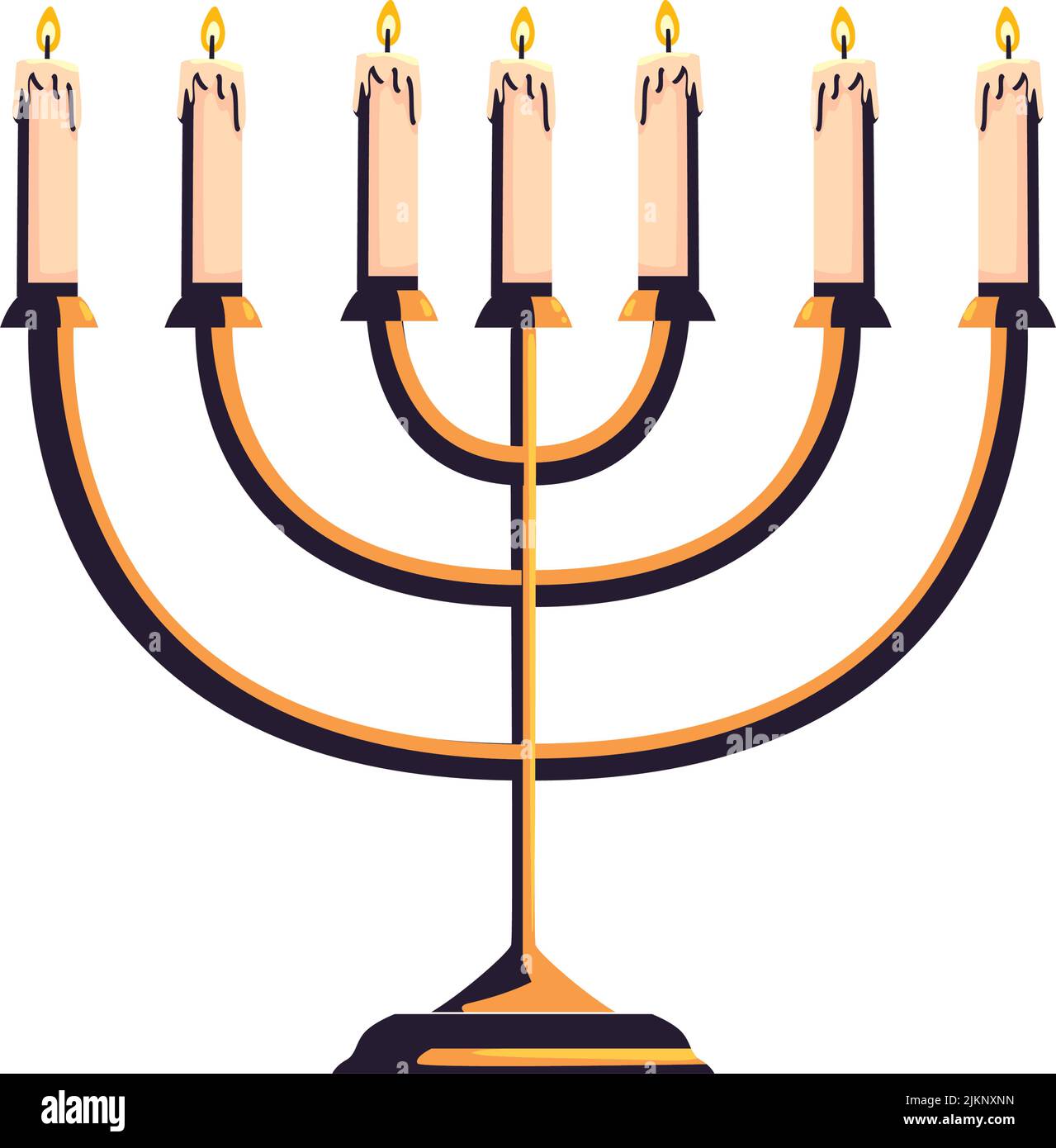 Menorah decorate hi-res stock photography and images - Alamy