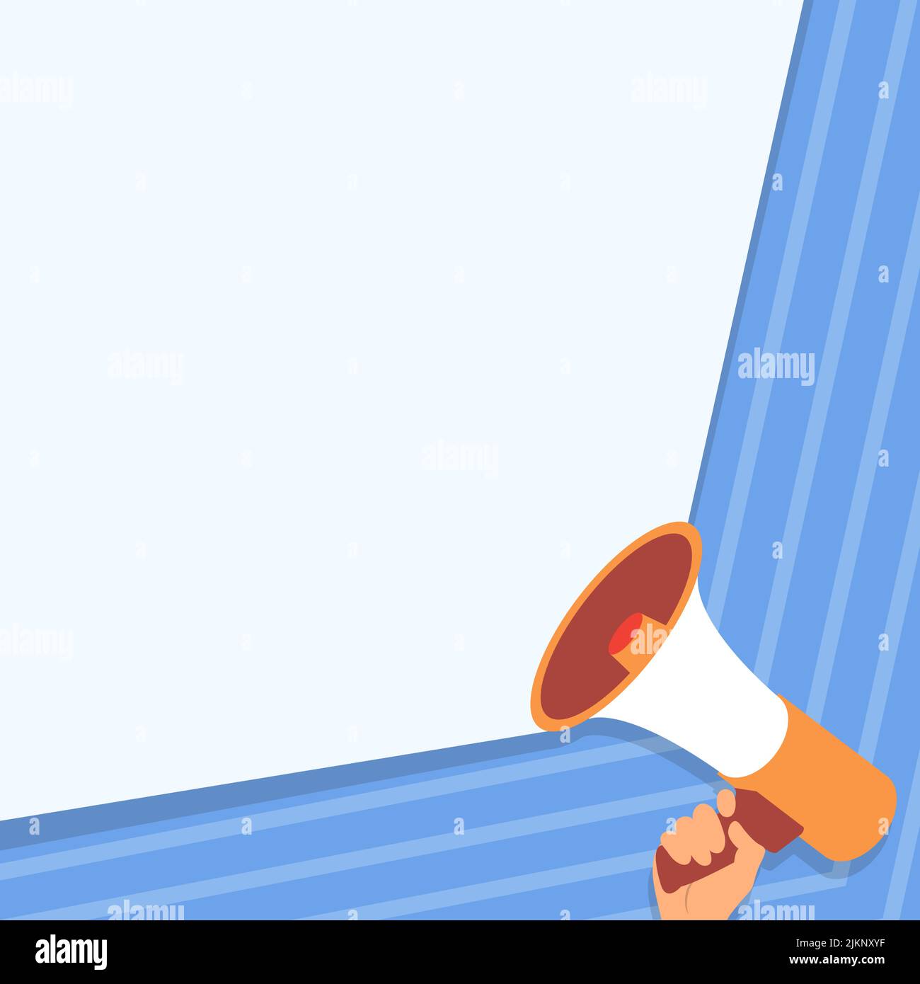 A background design for a social media announcement with a hand sign ...