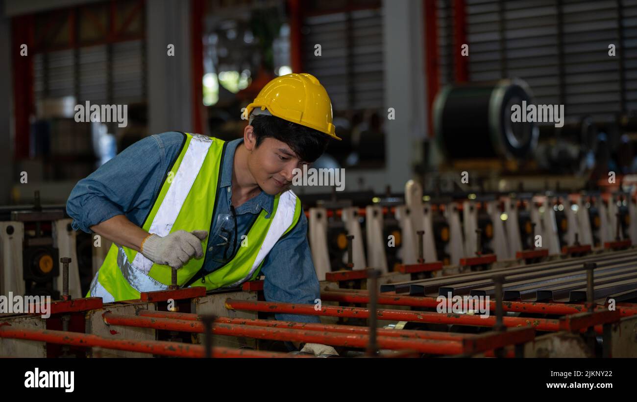 Business people meeting in manufacturing hi-res stock photography and ...