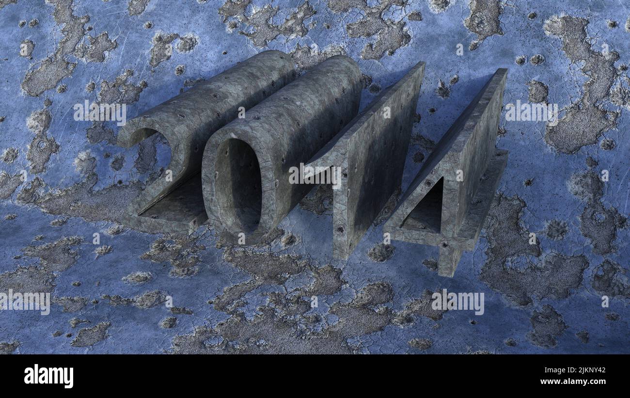 3d rendering concrete number hi-res stock photography and images - Alamy
