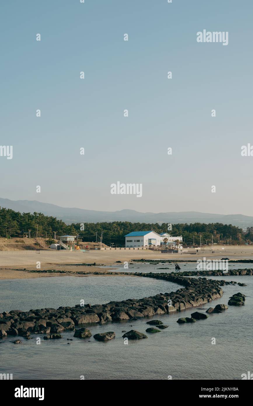 Iho Tewoo Beach in Jeju island, Korea Stock Photo - Alamy