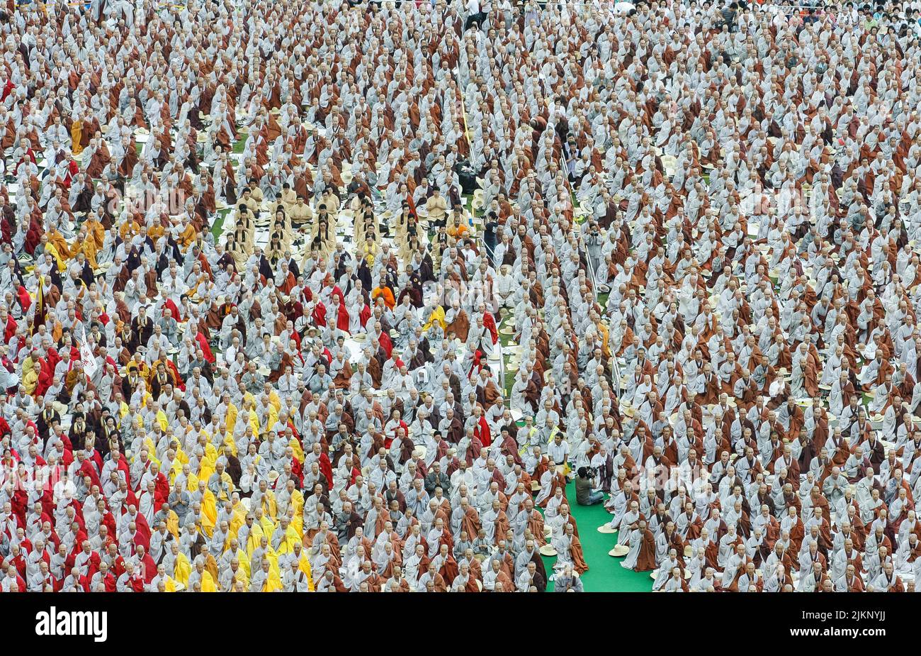 Aug 27, 2008-Seoul, South Korea-South Korean hold rally about against ...