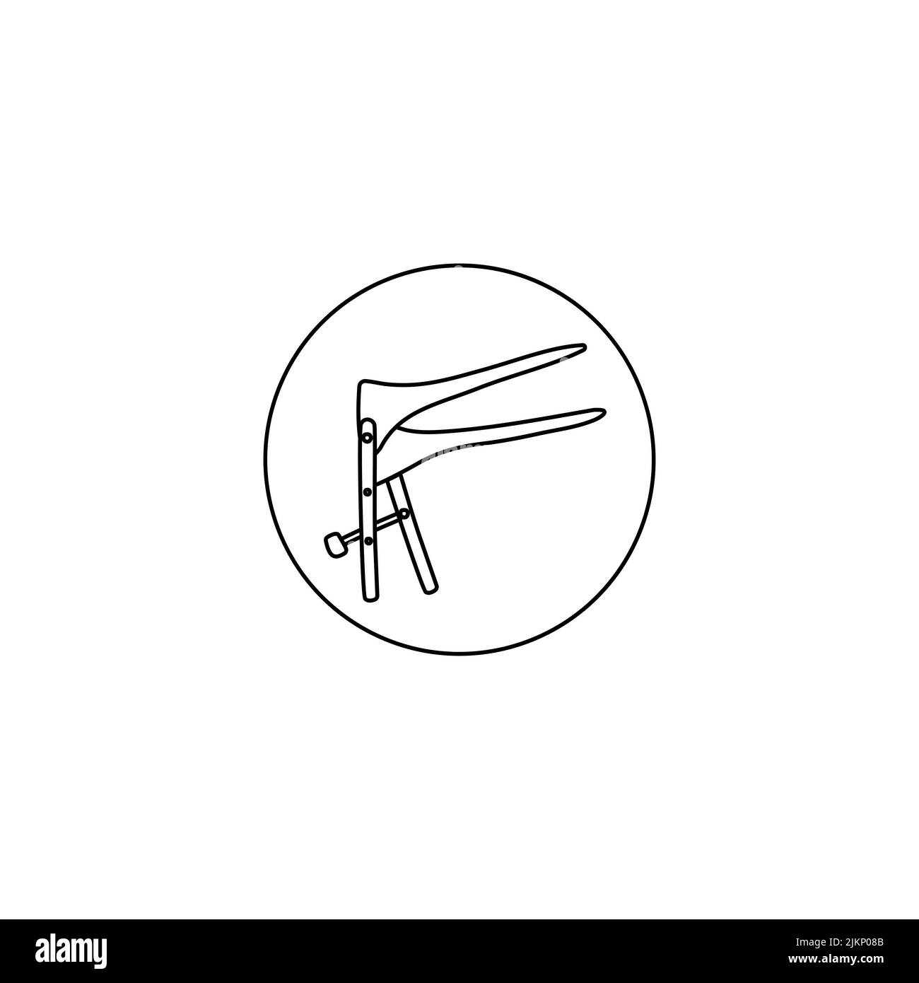 Obstetrical forceps Stock Vector Images - Alamy