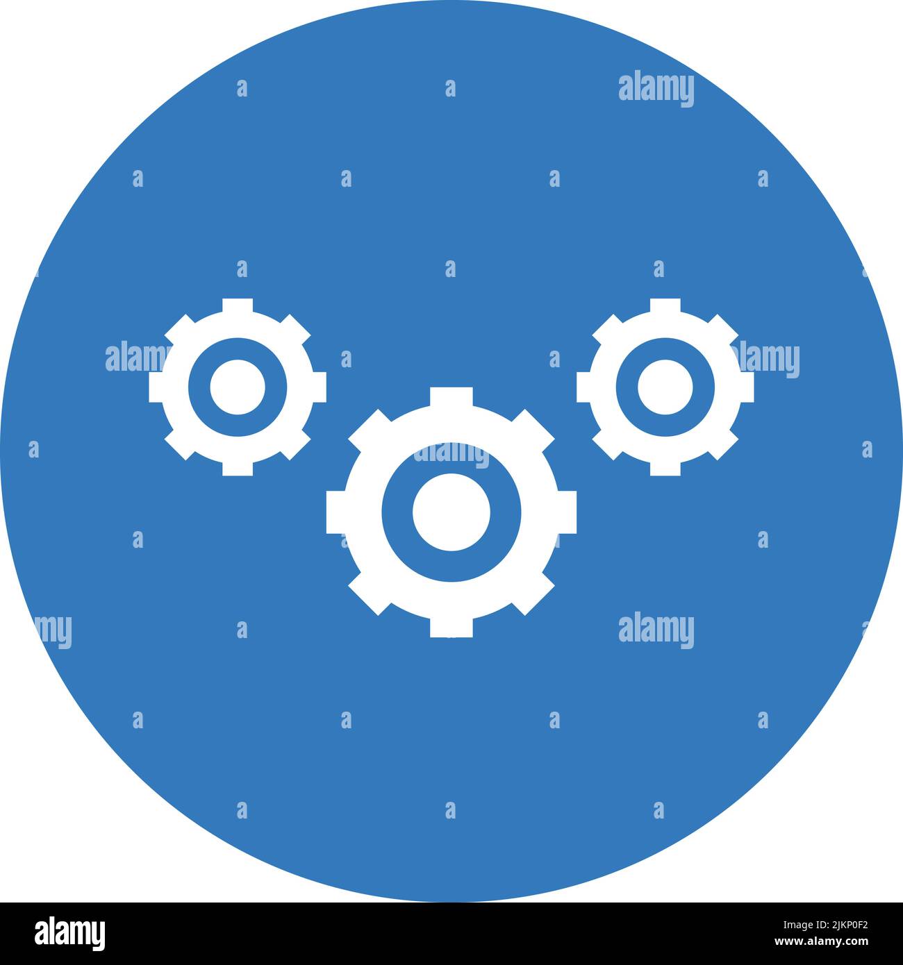 Settings, tools, gear, gears icon - Simple editable vector EPS file ...