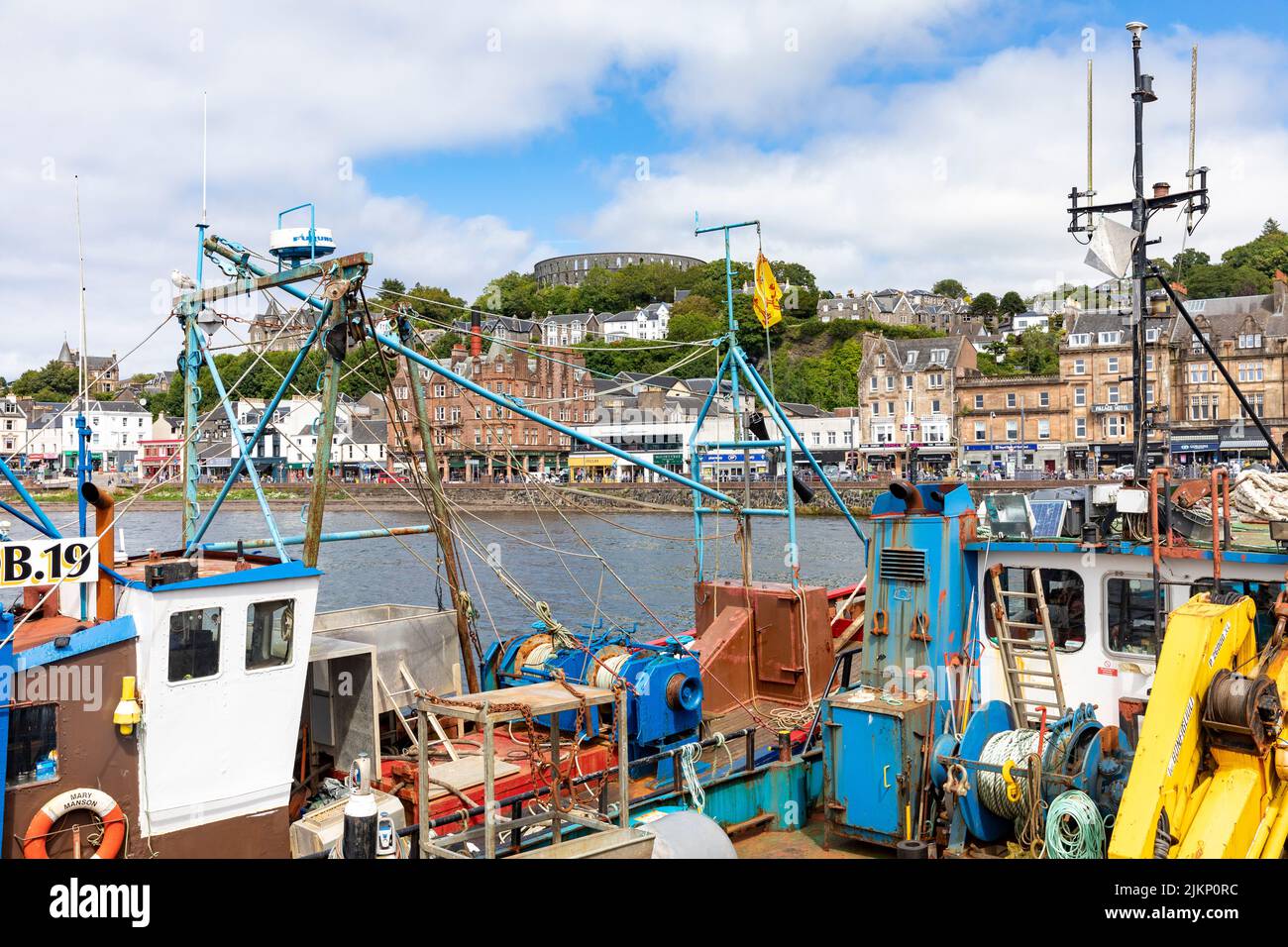 Oban, resort town on the west coast of Scotland, fishing port and ...