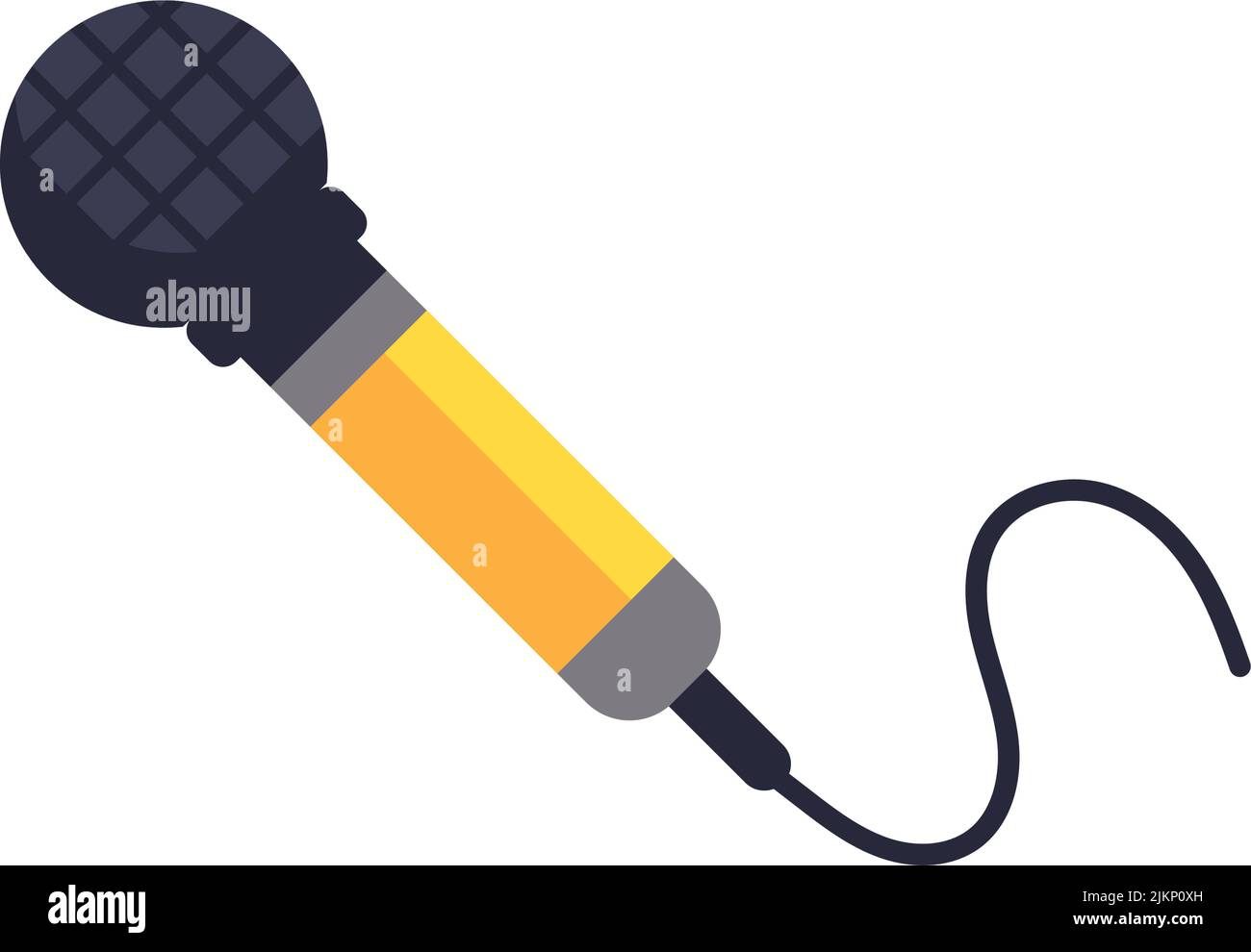 flat microphone design Stock Vector Image & Art - Alamy