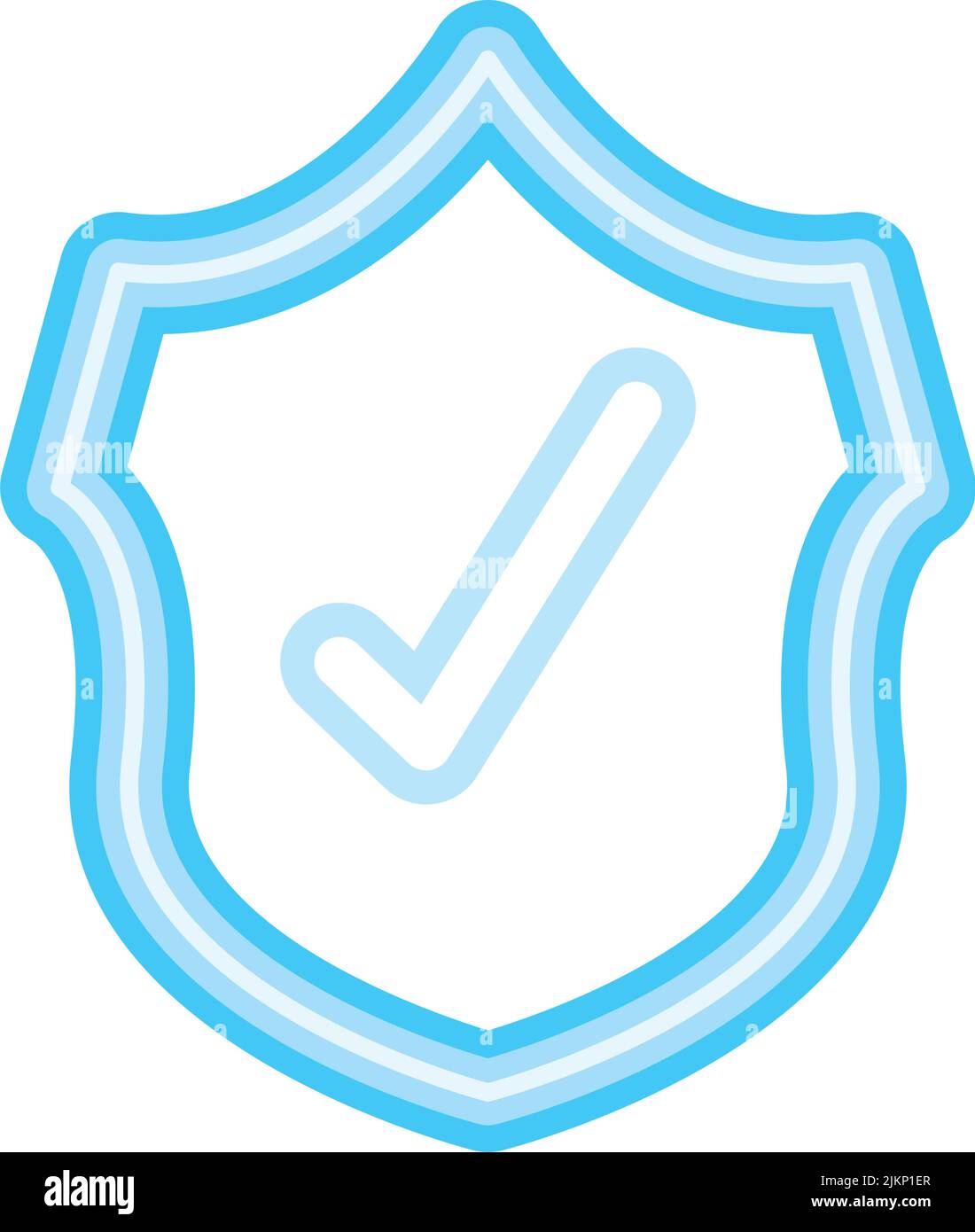 flat neon shield Stock Vector Image & Art - Alamy