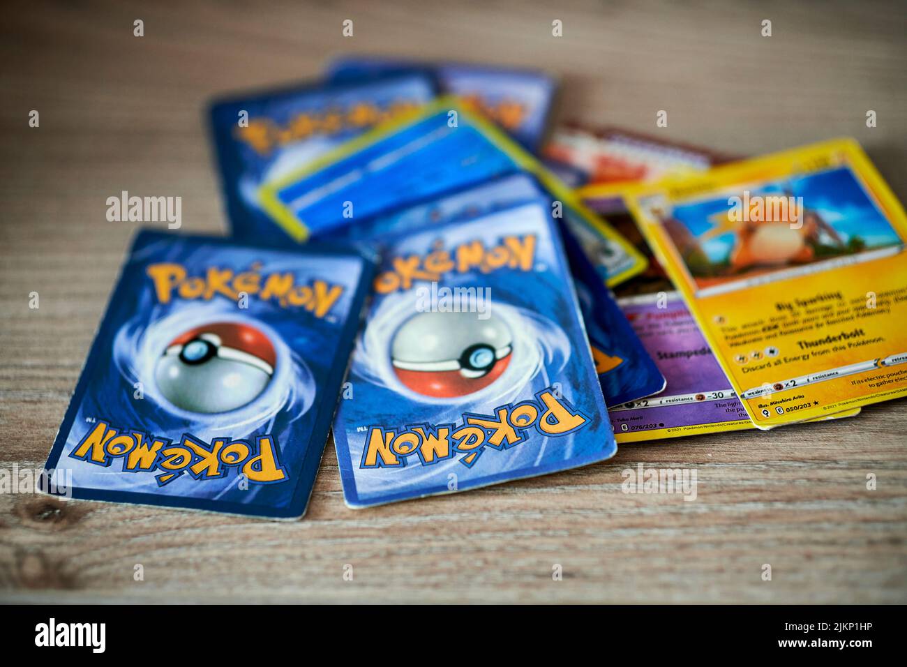 Pokemon cards hi-res stock photography and images - Alamy
