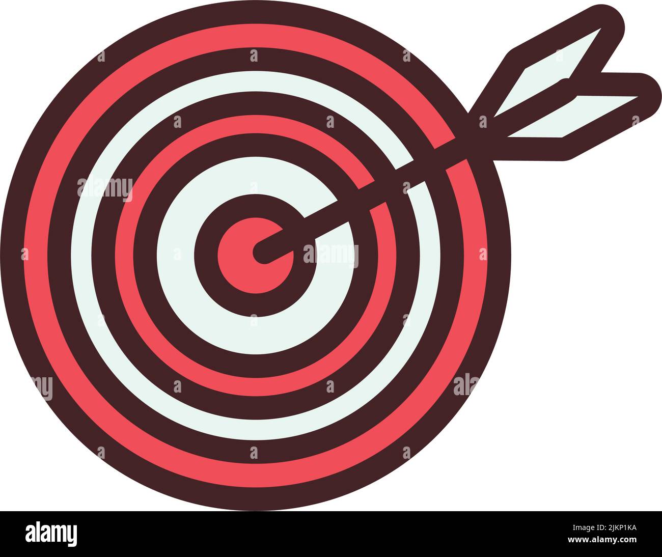flat target design Stock Vector Image & Art - Alamy