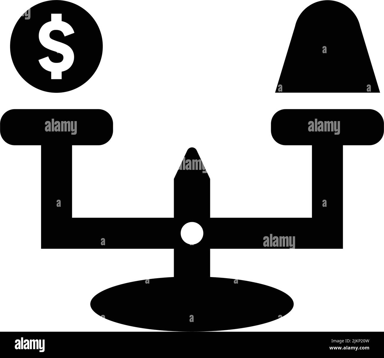 Commerce, speculation, financial icon is isolated on white background ...