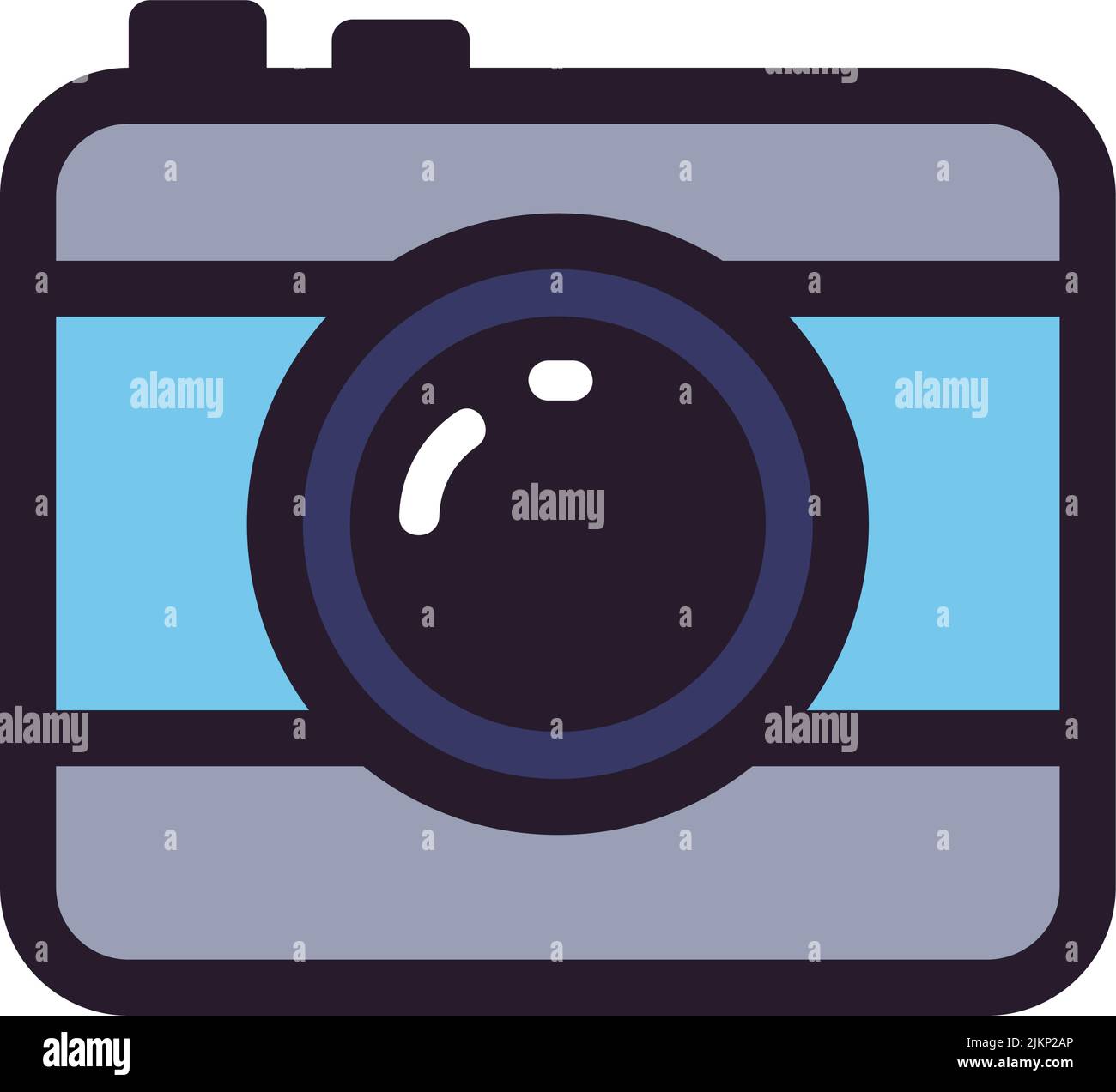flat camera illustration Stock Vector Image & Art - Alamy
