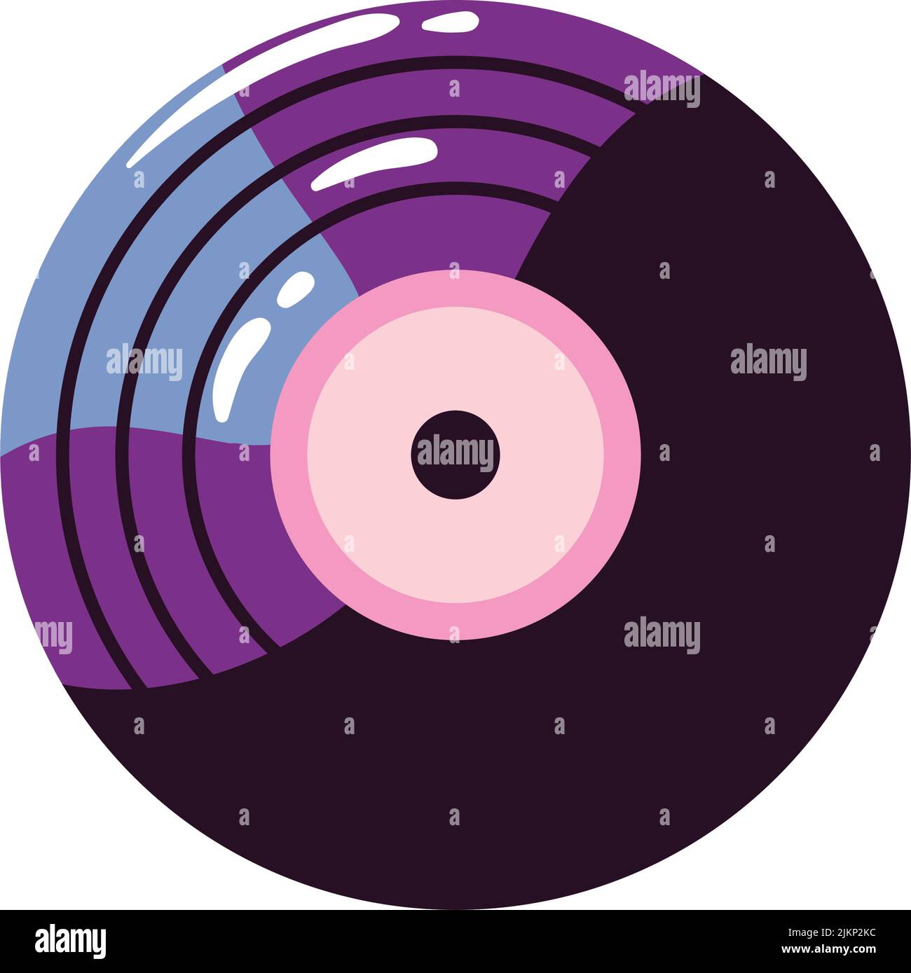 flat vinil design Stock Vector Image & Art - Alamy