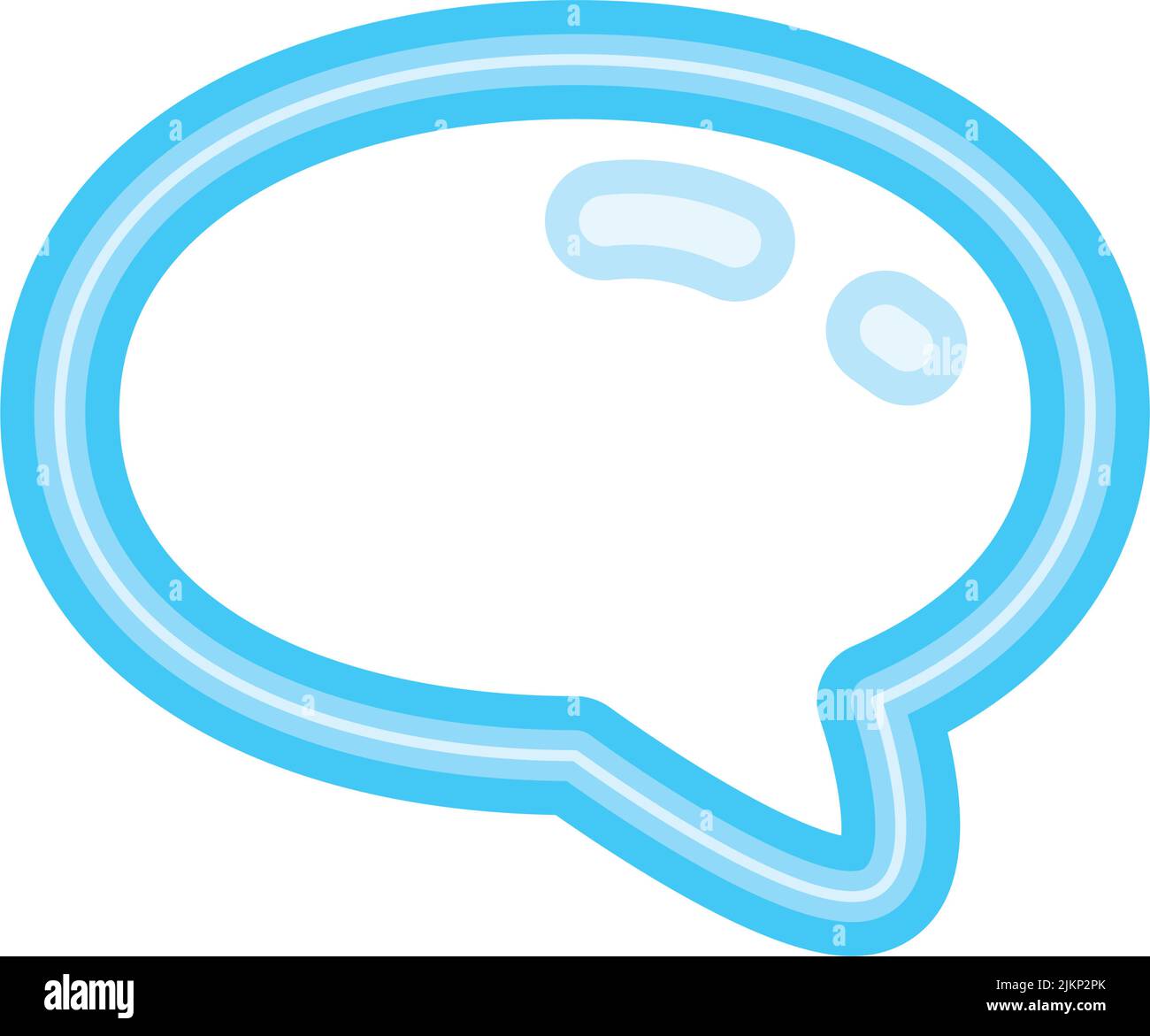 flat neon text bubble Stock Vector Image & Art - Alamy