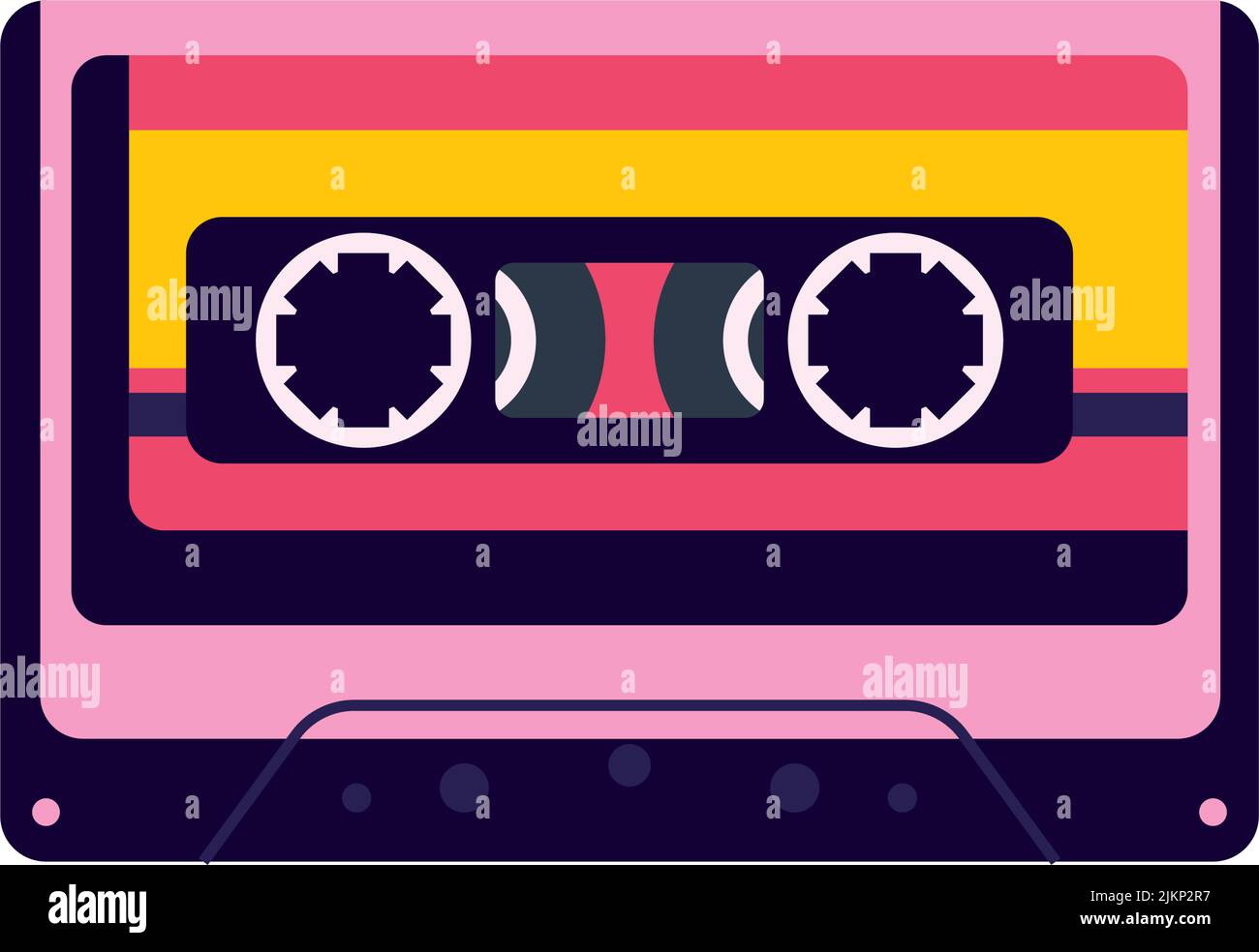 flat retro tape Stock Vector Image & Art - Alamy